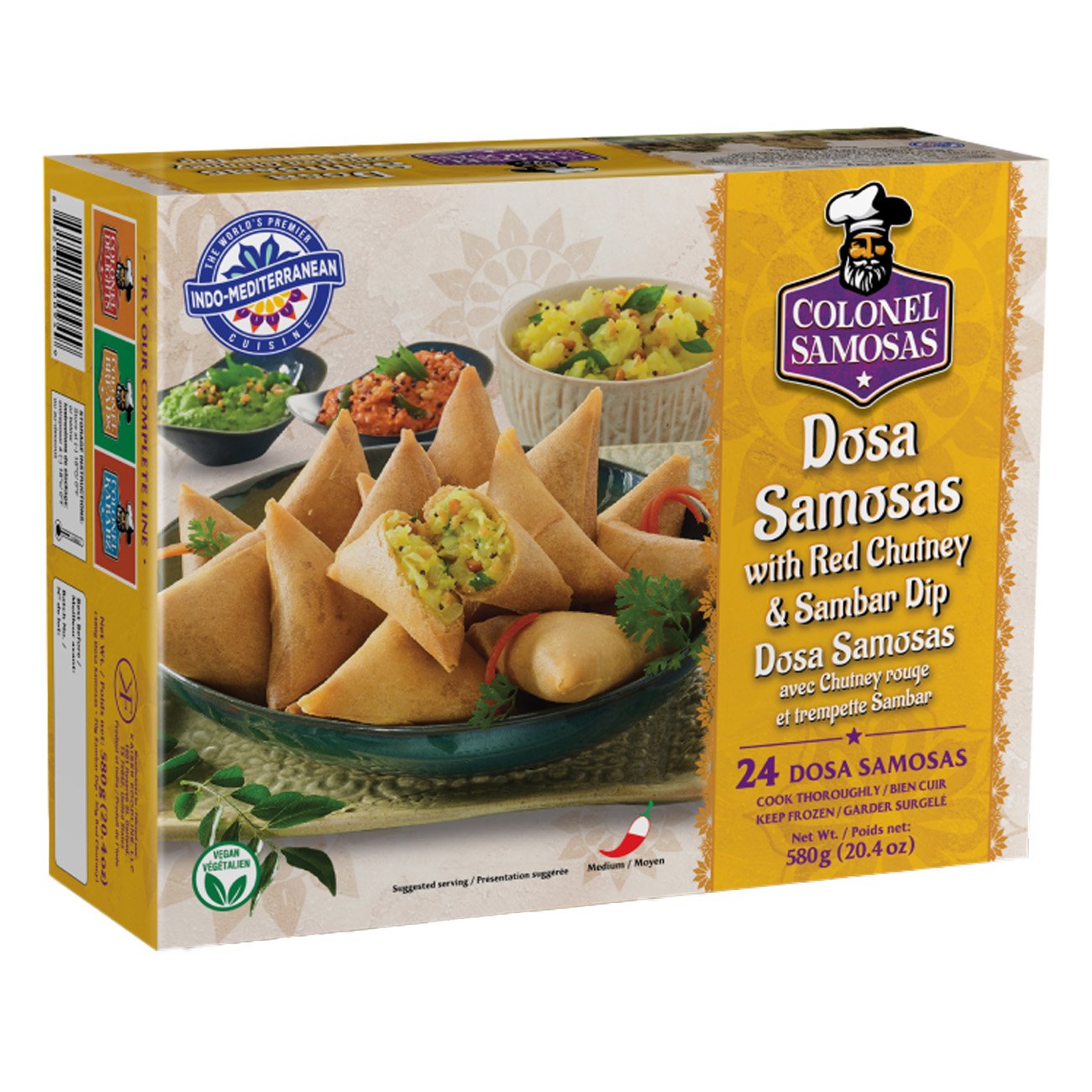 Colonel Kababz Dosa Samosas - Shop Entrees & sides at H-E-B