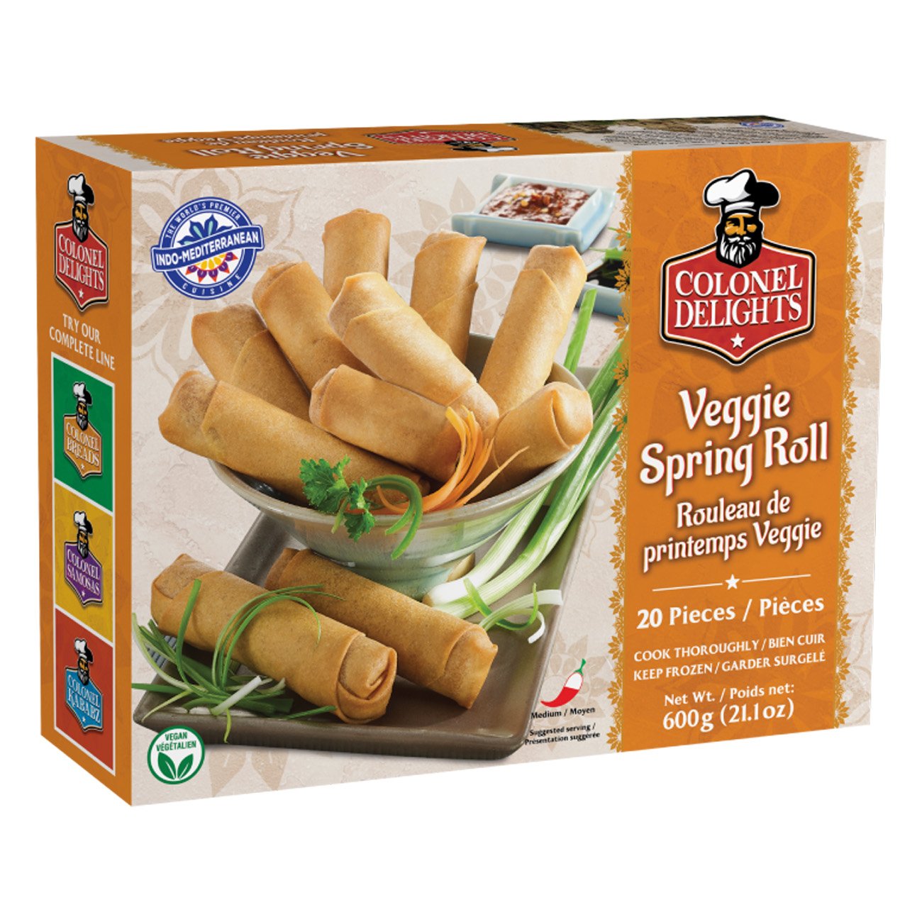 Colonel Kababz Veggie Spring Rolls - Shop Appetizers at H-E-B