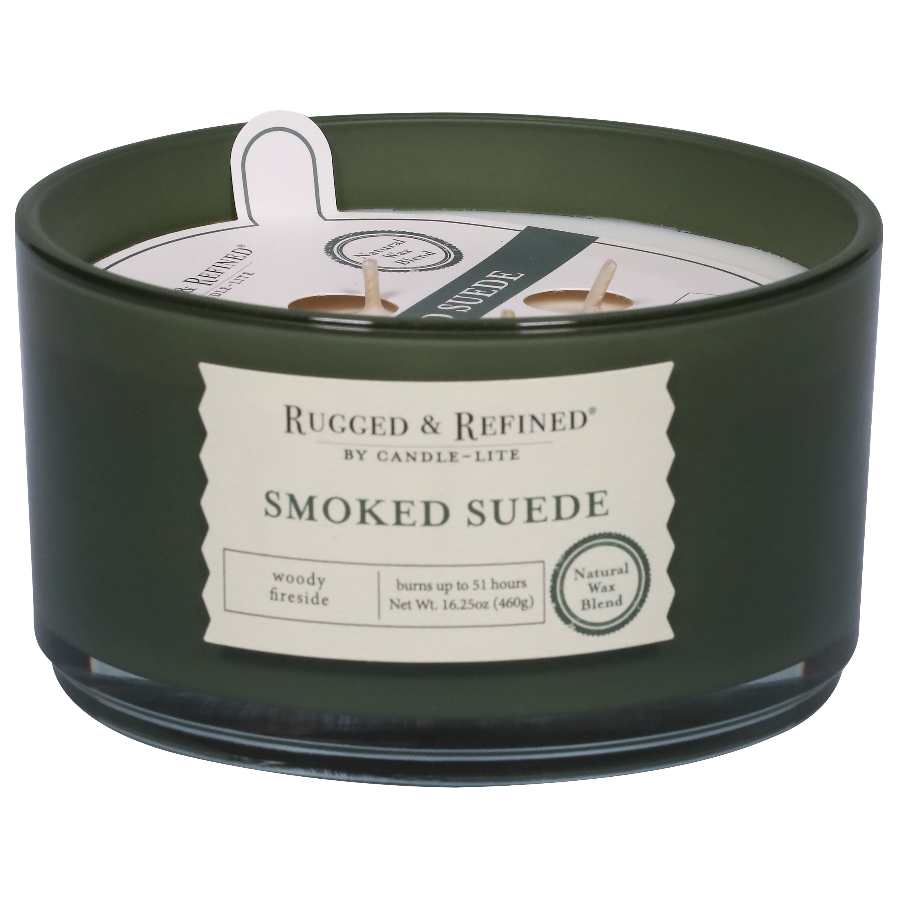 Rugged & Refined Smoked Suede Scented Candle - Shop Candles at H-E-B