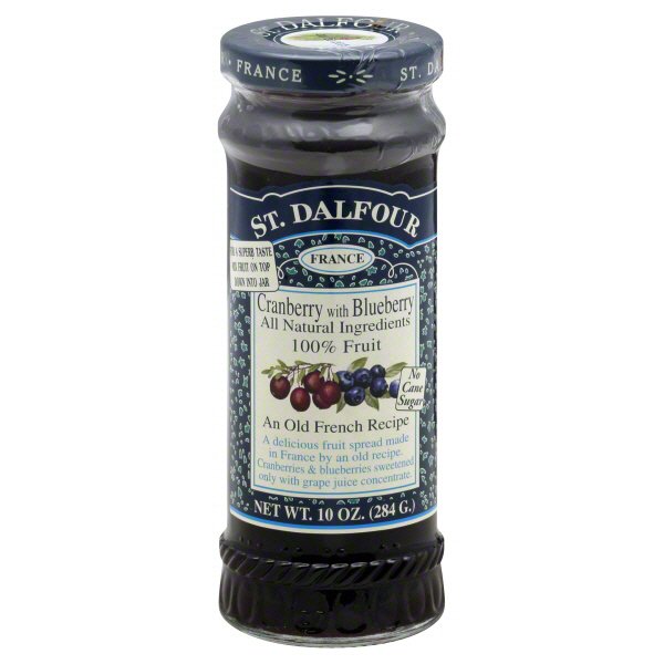 St. Dalfour Cranberry with Blueberry Fruit Spread - Shop Jelly & jam at ...