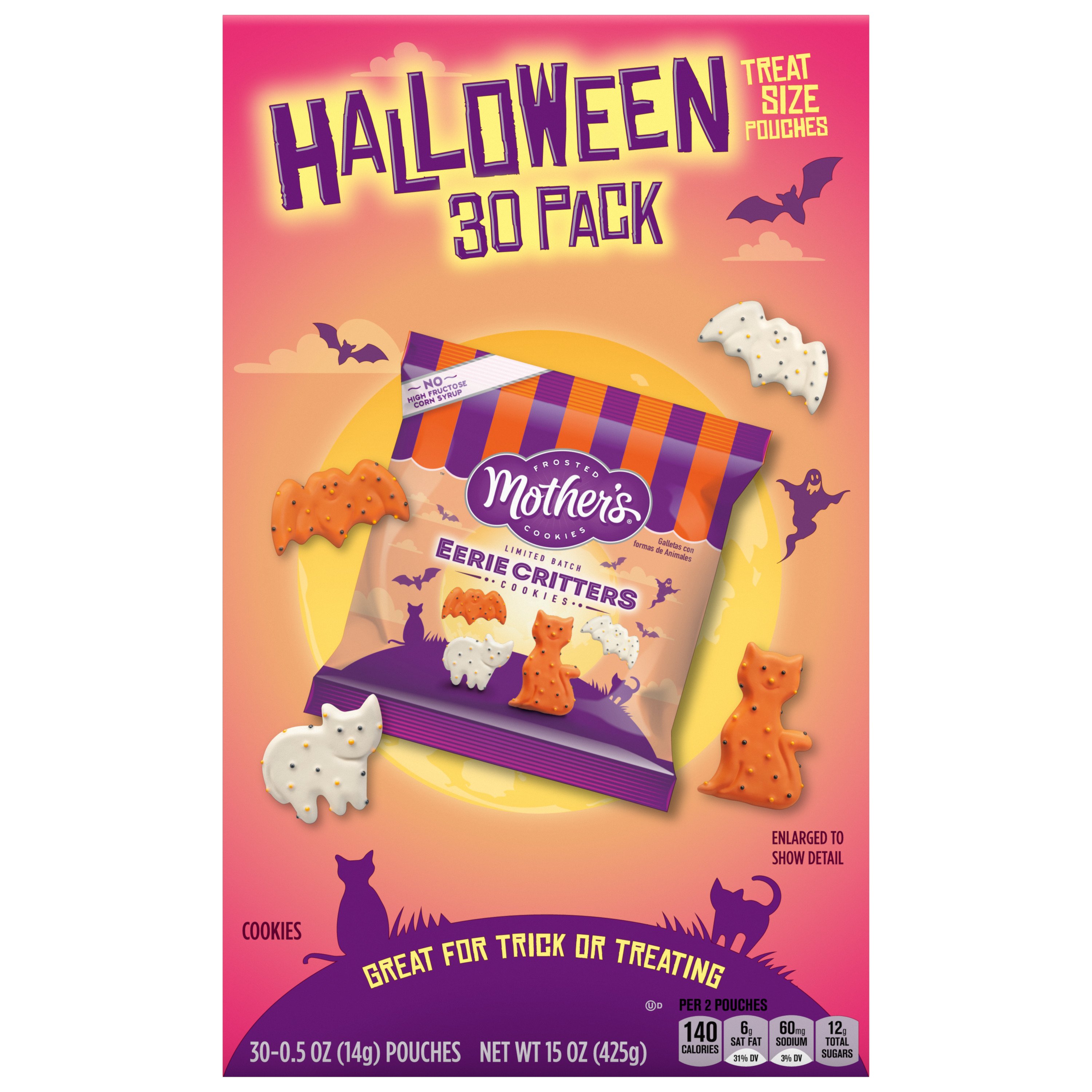 Mother's Limited Edition Eerie Critters Cookies Halloween Multipack ...