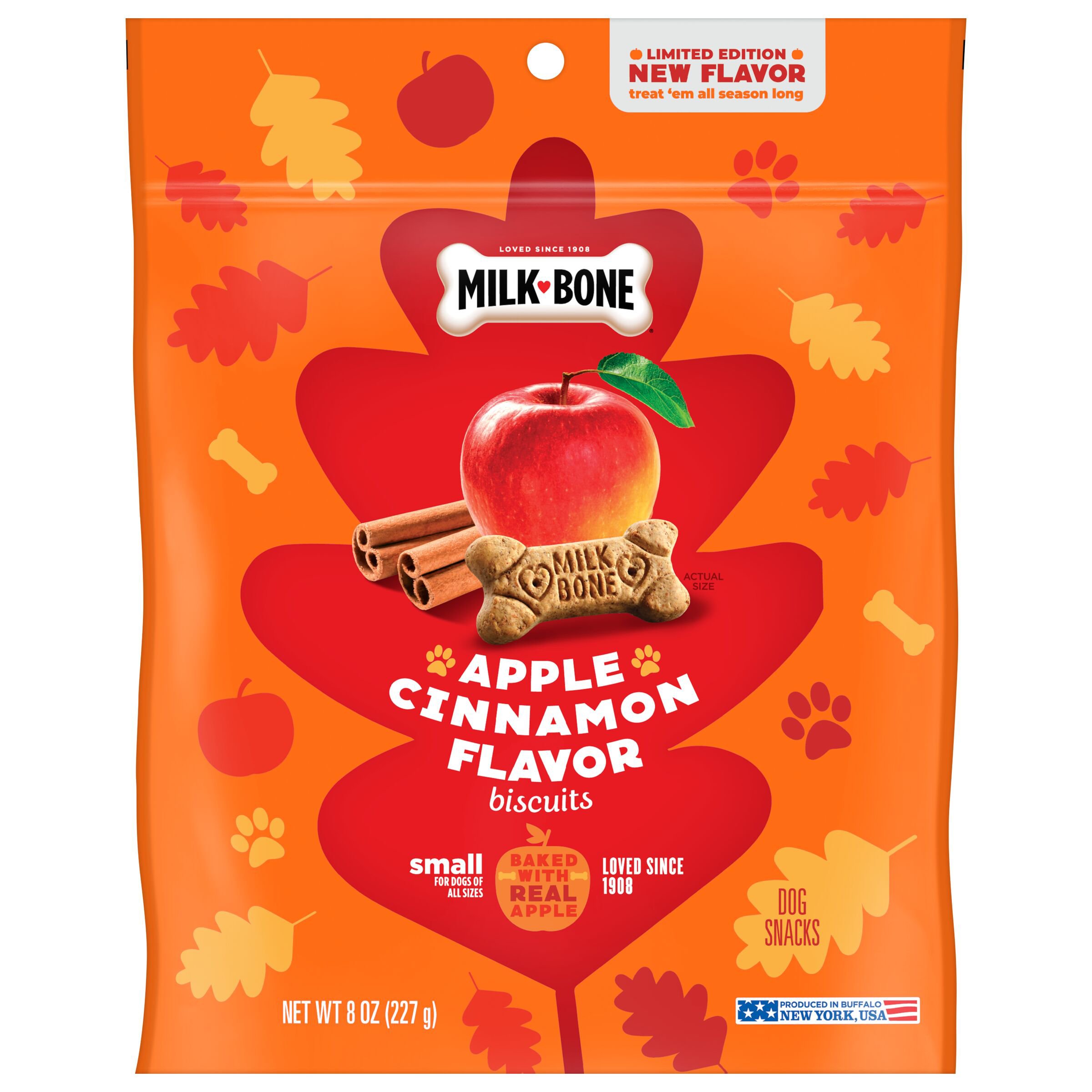 Milk Bone Small Dog Biscuits - Apple Cinnamon - Shop Biscuits at H-E-B