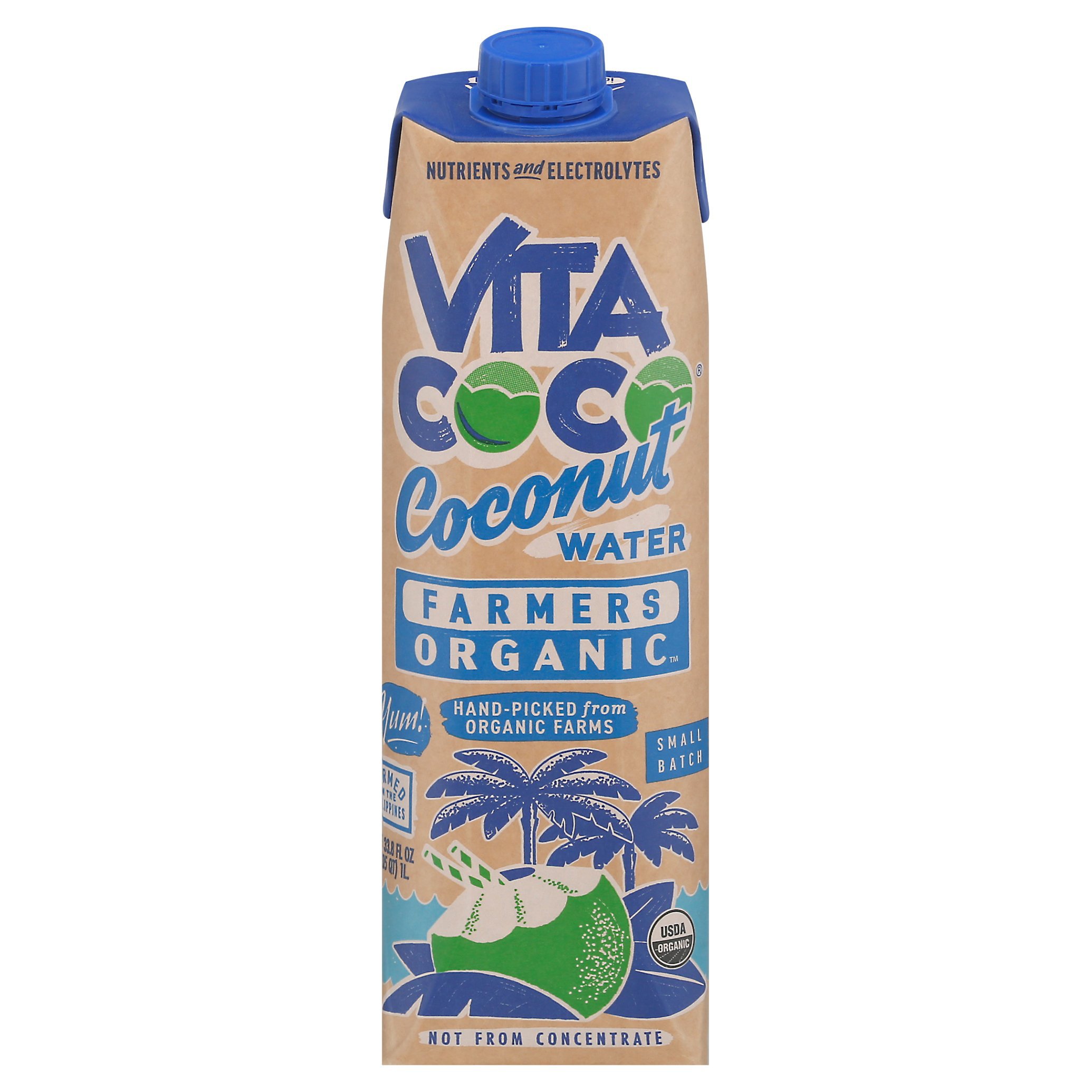 Vita Coco Farmers Organic Coconut Water - Shop Coconut water at H-E-B