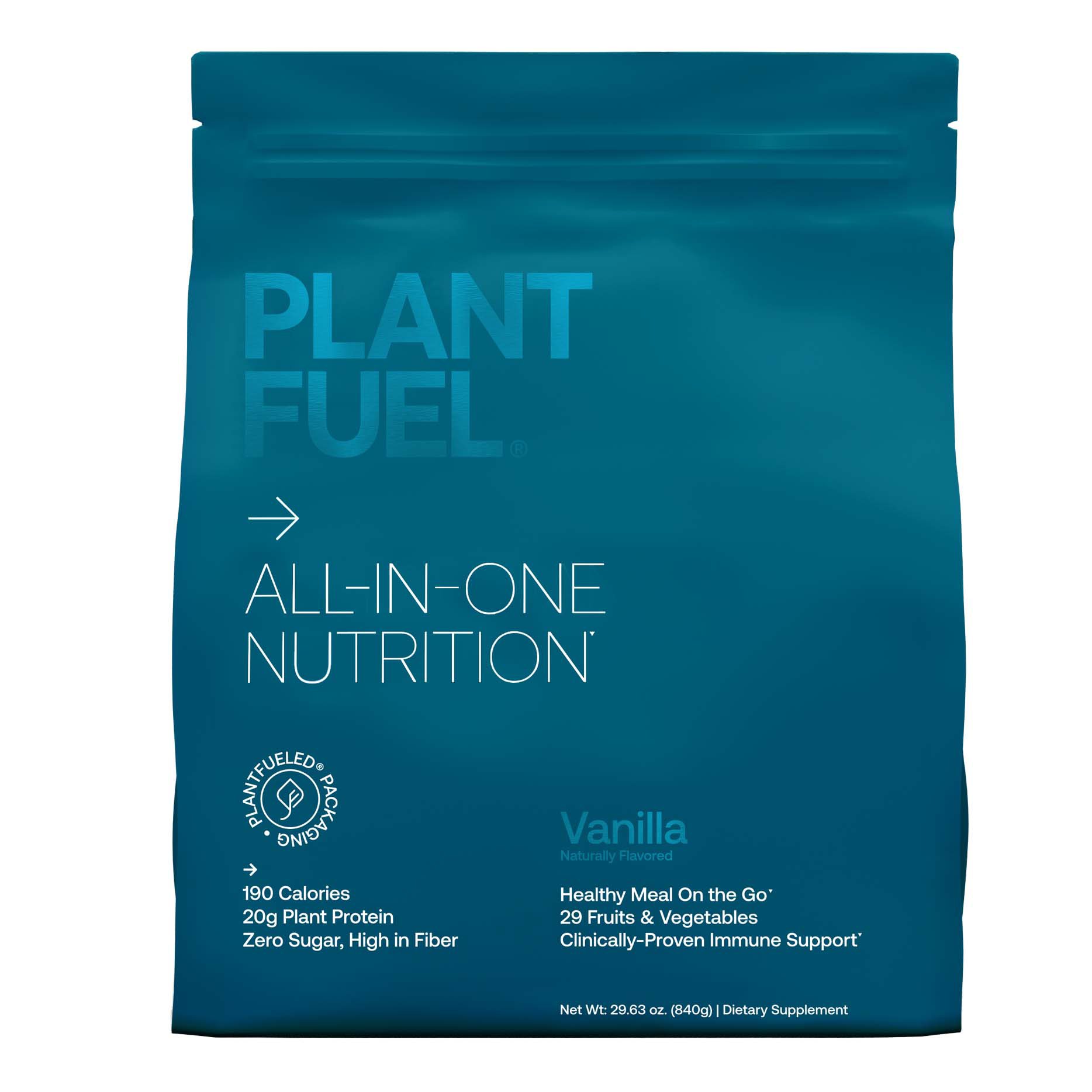Plantfuel All-In-One Nutrition Vanilla - Shop Diet & fitness at H-E-B