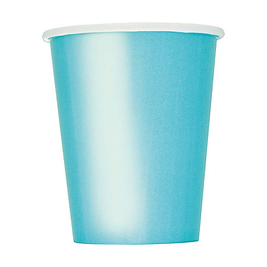 unique Party Paper Cups - Terrific Teal, 14 Ct - Shop Party decor at H-E-B