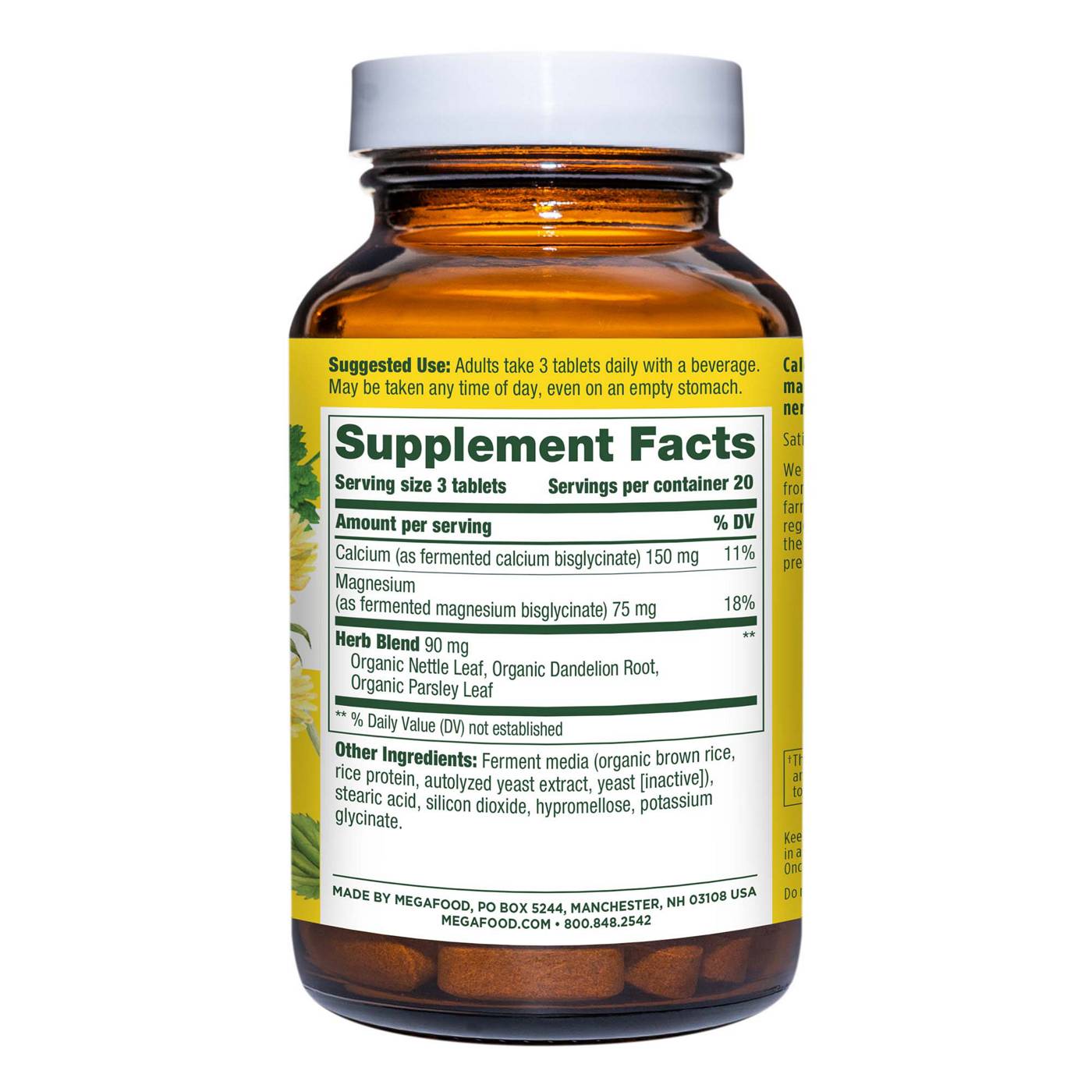 MegaFood Calcium & Magnesium Tablets - Shop Diet & fitness at H-E-B