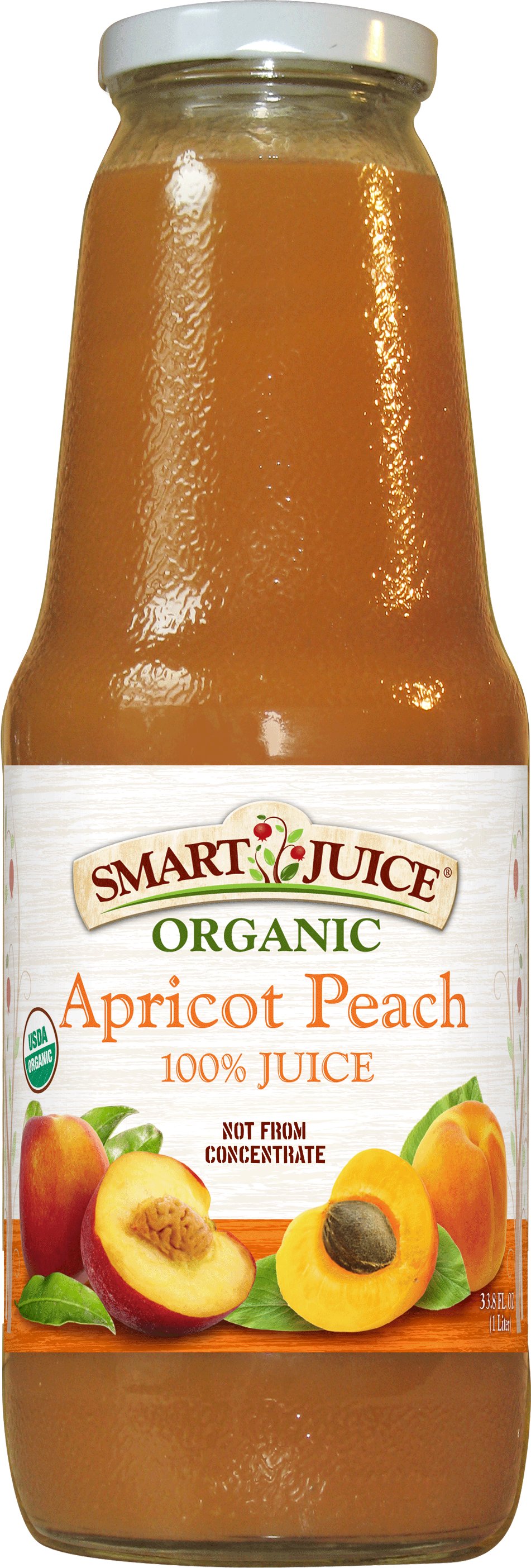 Smart Juice Organic Apricot Peach 100% Juice - Shop Juice at H-E-B