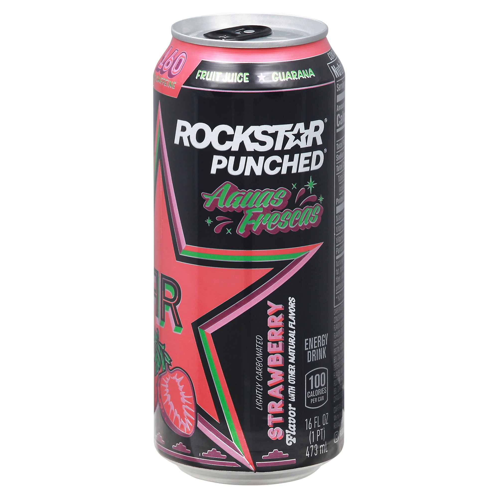Rockstar Punched Energy Drink Ingredients