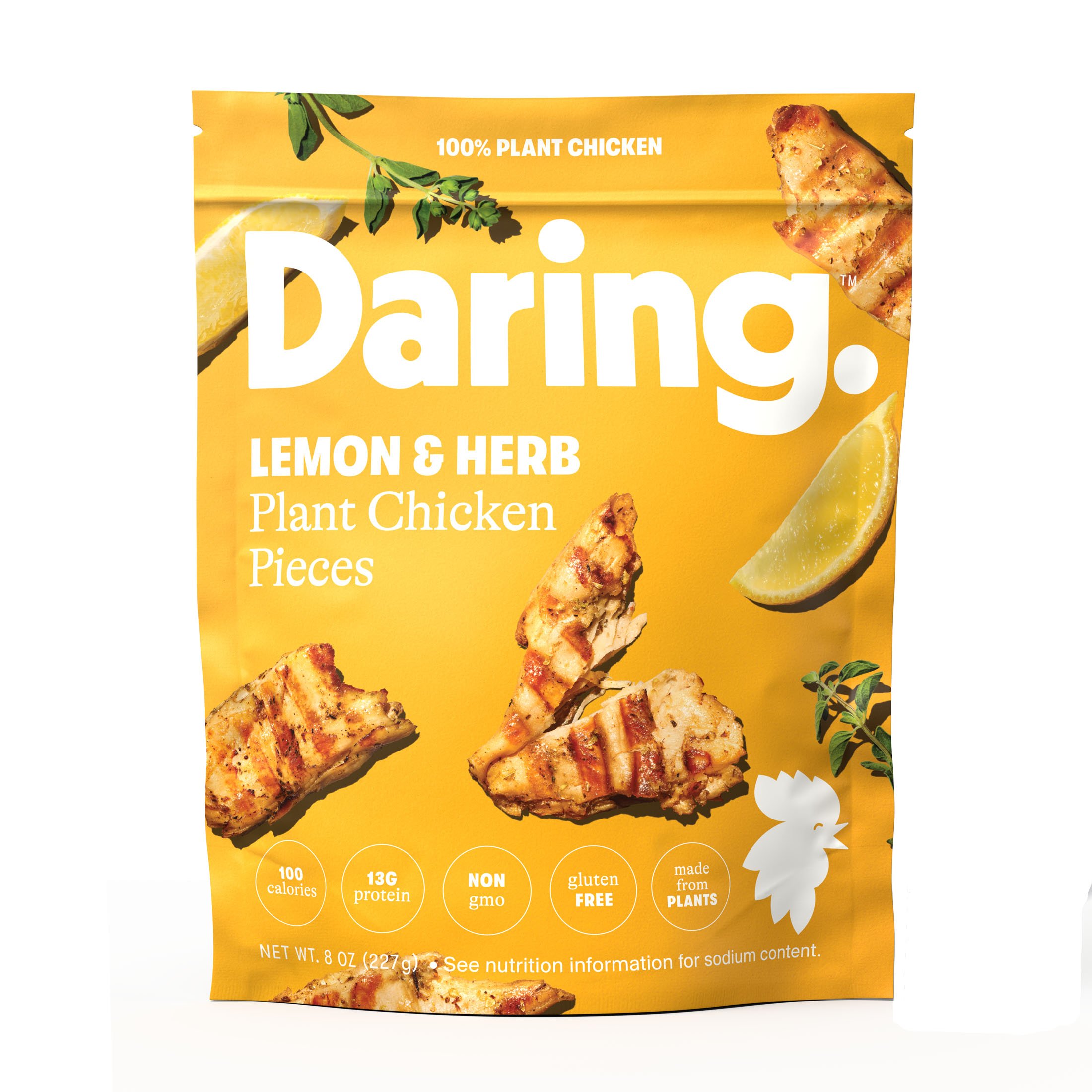 Daring Lemon and Herb Plant Chicken Pieces - Shop Meat alternatives at ...