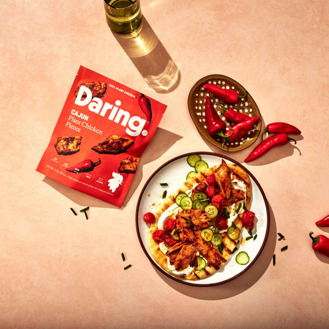 Daring Cajun Plant Chicken Pieces - Shop Meat alternatives at H-E-B