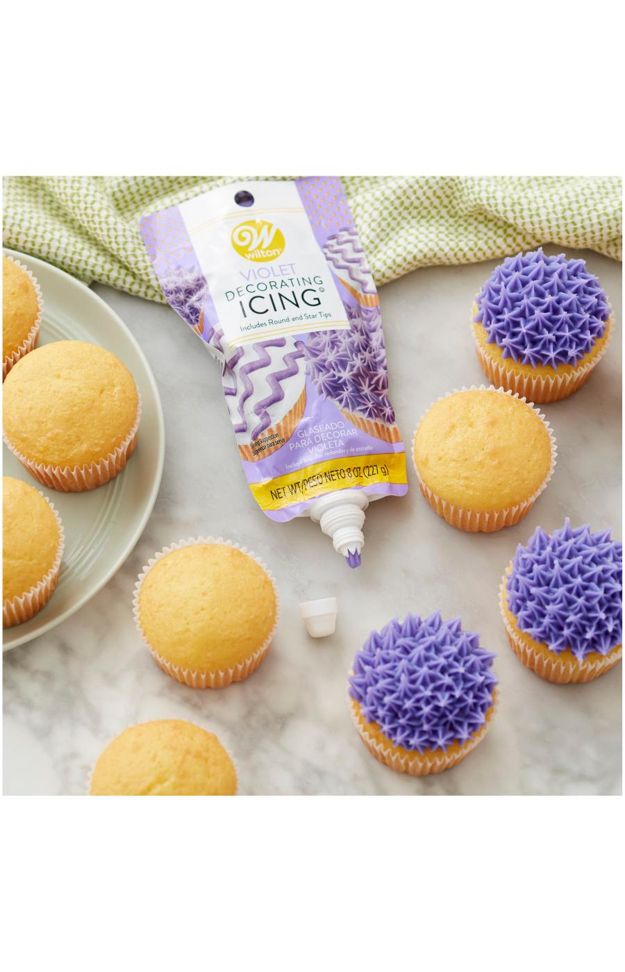 Wilton Violet Decorating Icing With Tips - Shop Icing & decorations at ...