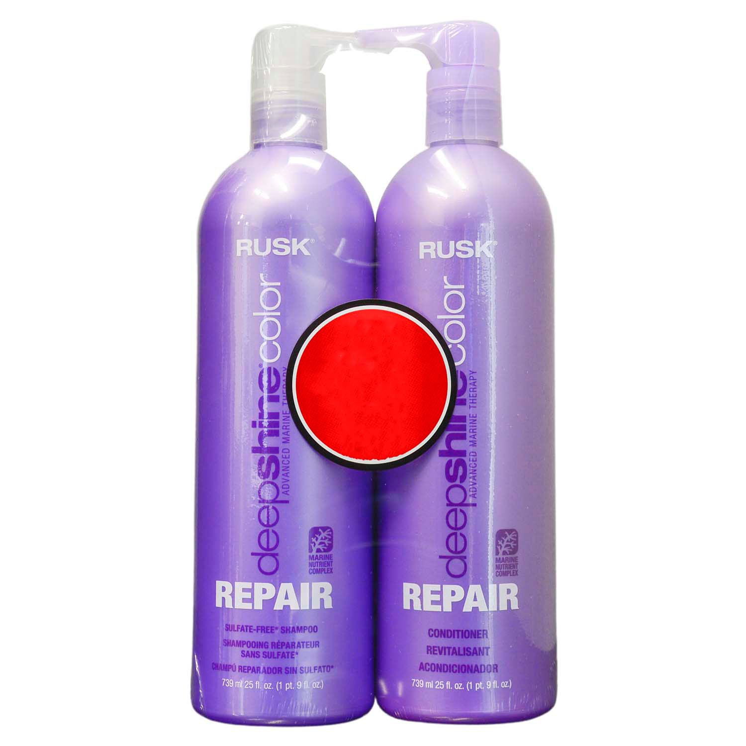 Rusk Deep Shine Color Repair Shampoo And Conditioner Duo - Shop Shampoo ...