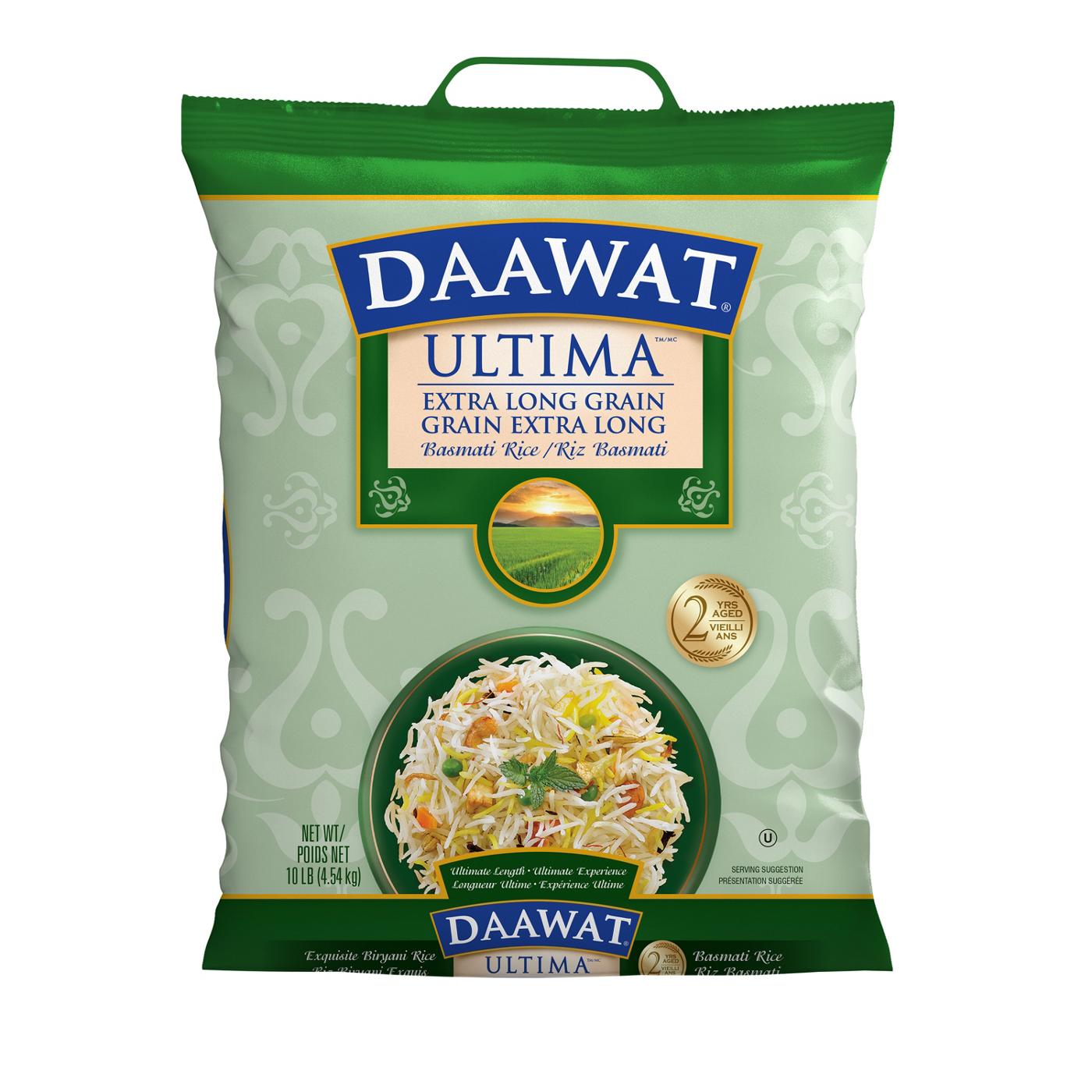 Daawat Ultima Extra Long Grain Basmati Rice - Shop Rice & grains at H-E-B