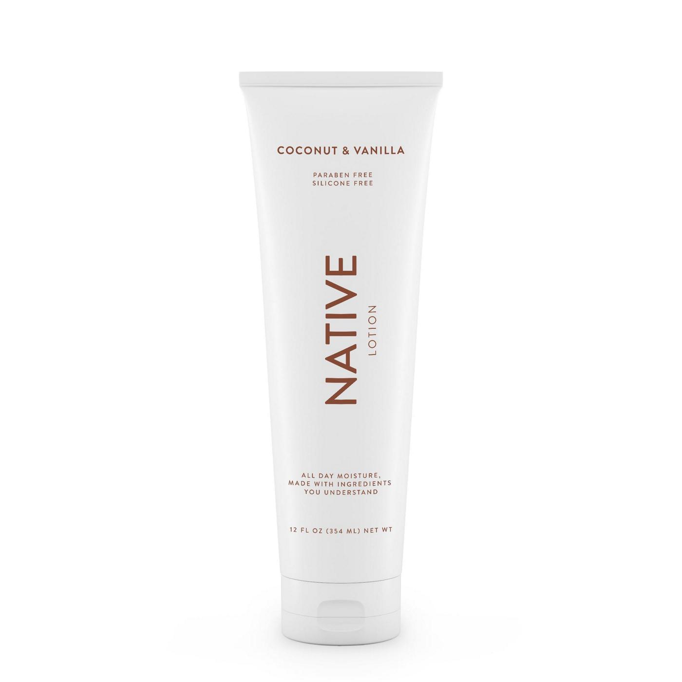 Native Lotion - Coconut & Vanilla - Shop Body lotion at H-E-B