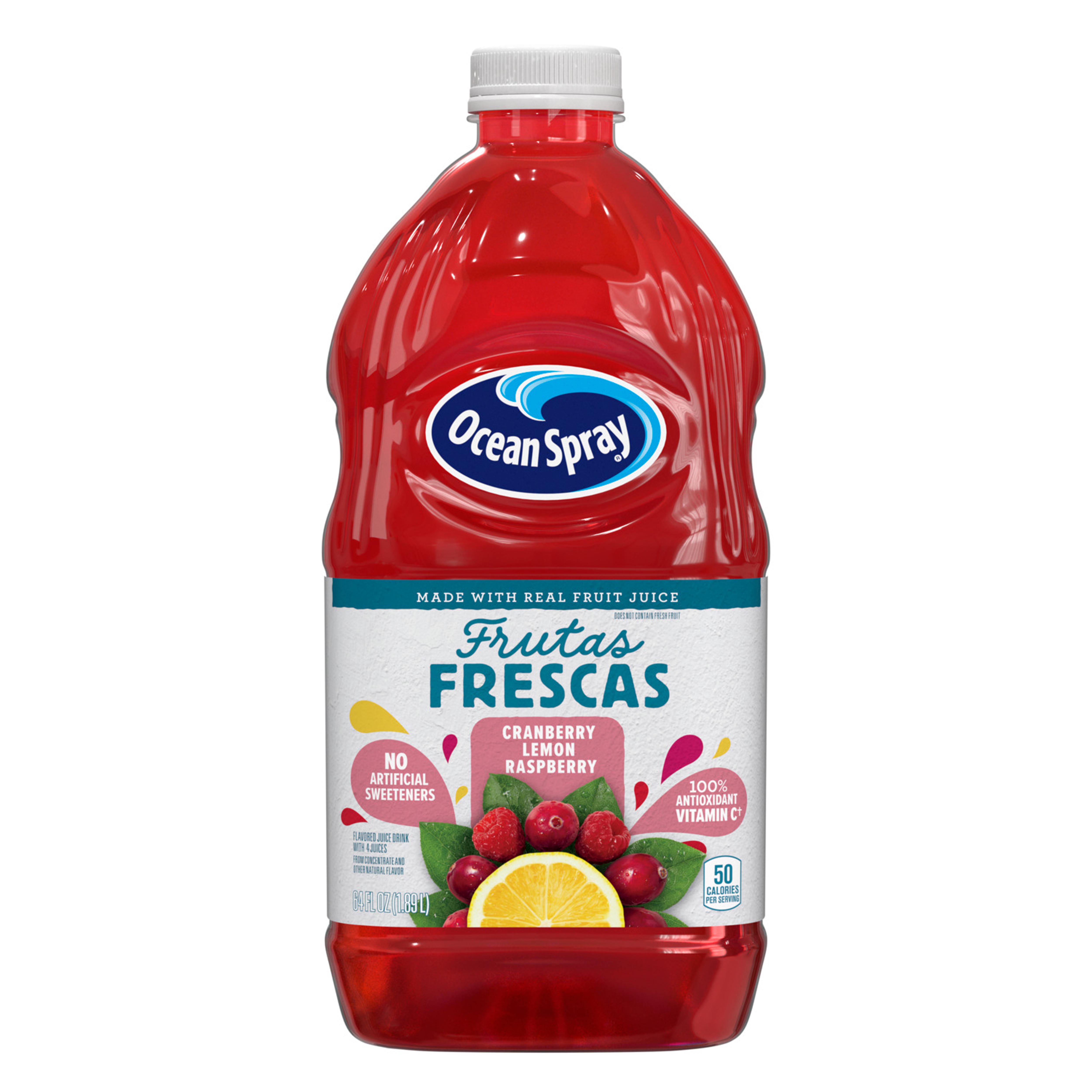 Ocean Spray Frutas Frescas Cranberry Lemon Raspberry Juice Drink - Shop ...