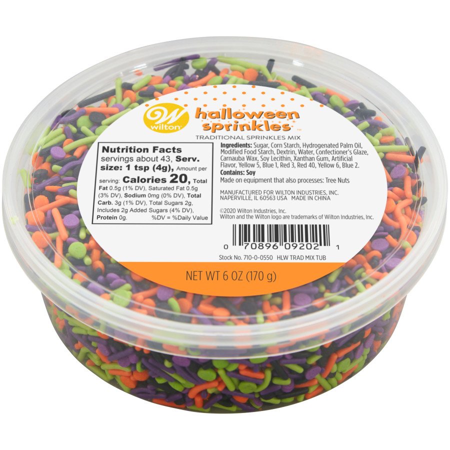 Wilton Halloween Sprinkles Traditional Sprinkles Mix - Shop Icing ...