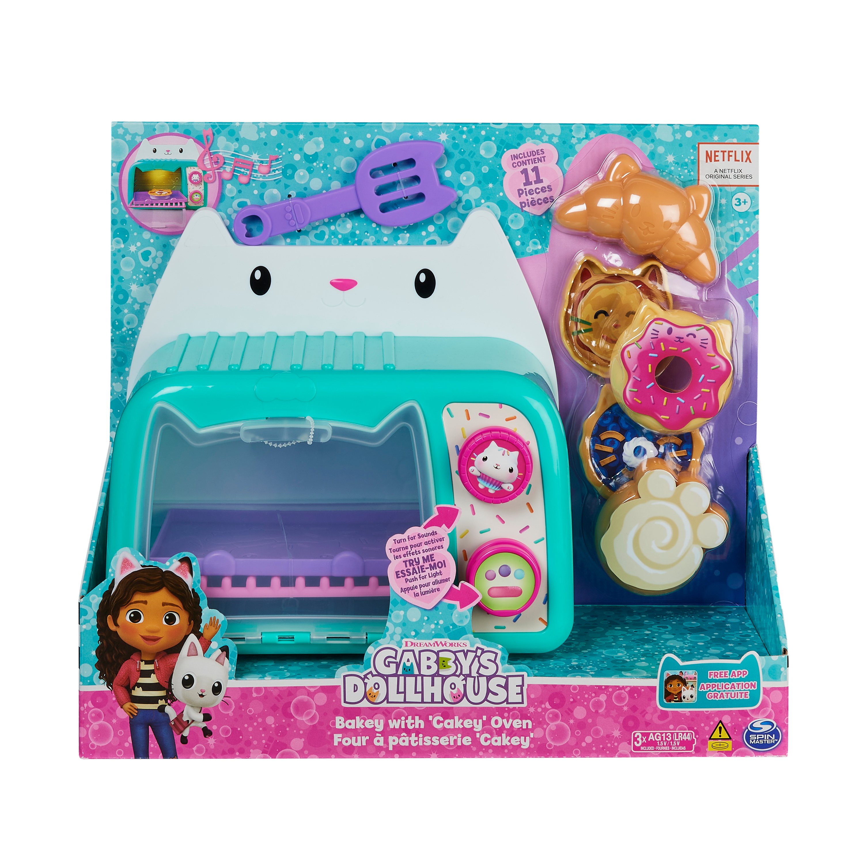 Gabby's Dollhouse Bakey with Cakey Oven Playset - Shop Playsets at H-E-B