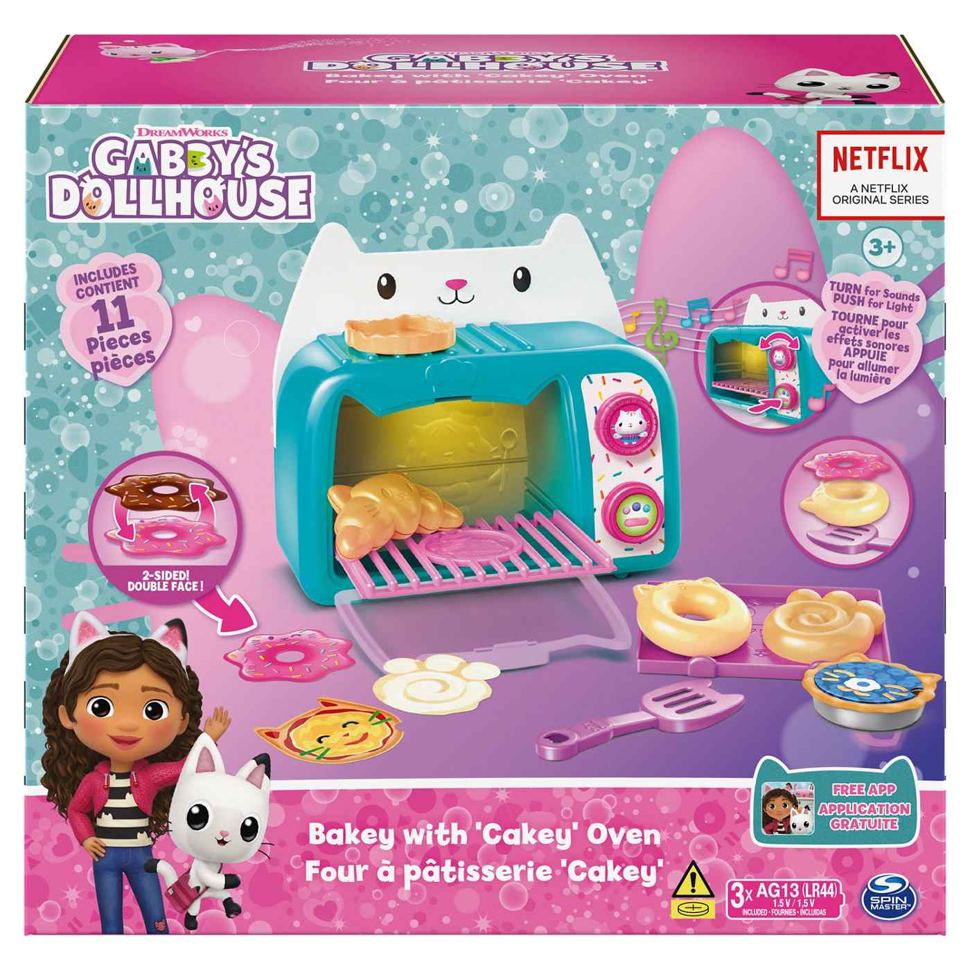 Gabby's Dollhouse Bakey with Cakey Oven Playset - Shop Playsets at H-E-B