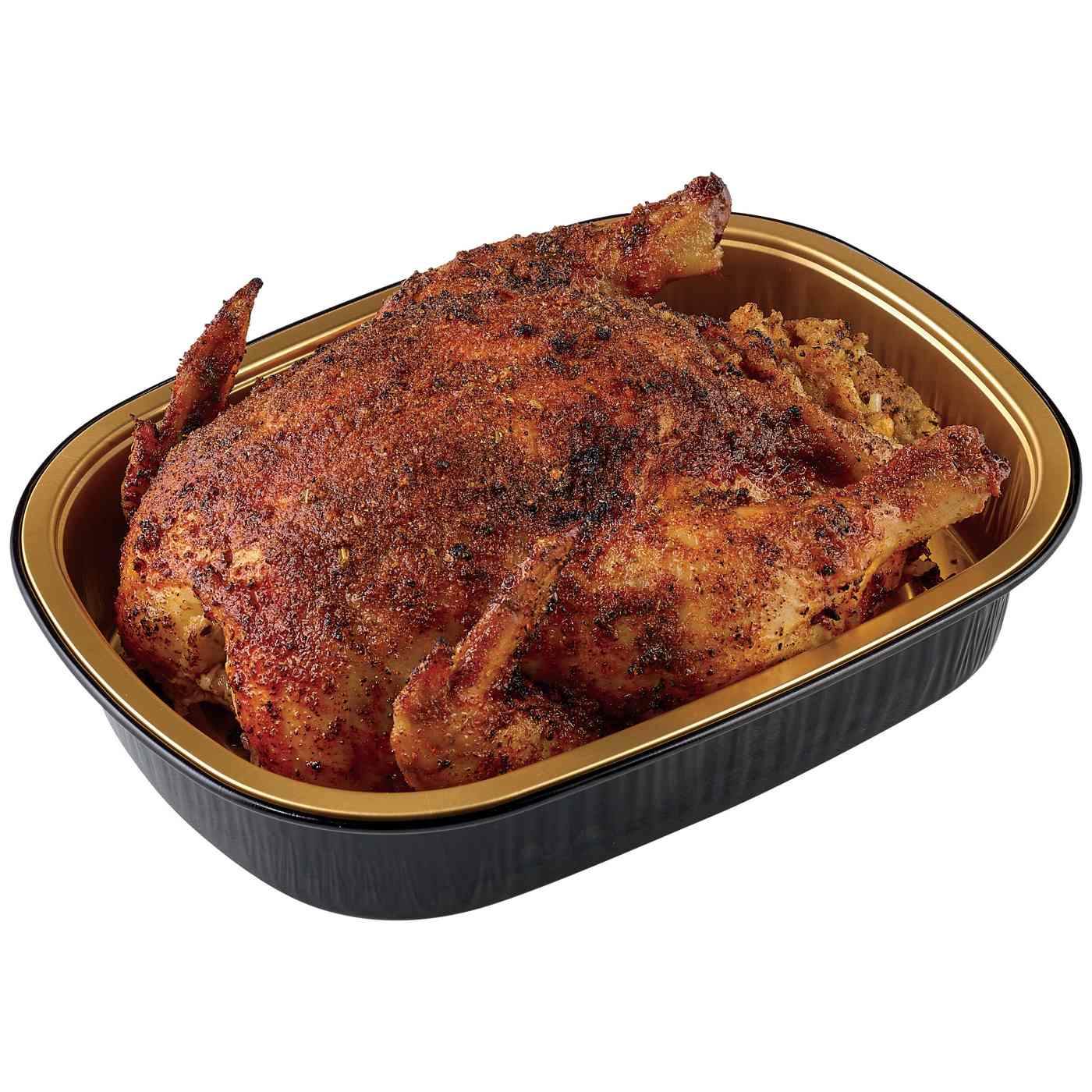 Meal Simple by H-E-B Cajun-Seasoned Whole Chicken & Boudin Stuffing ...