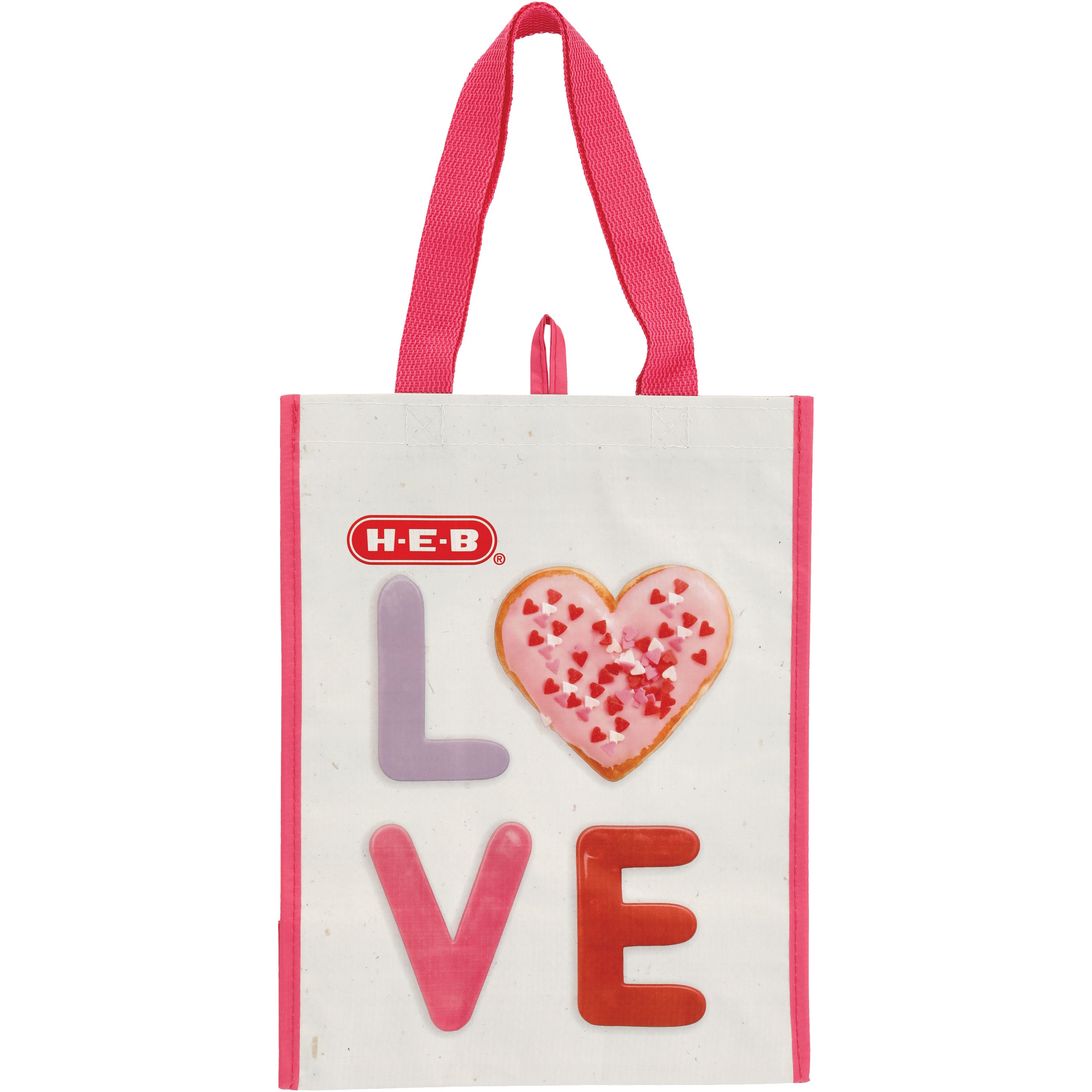 H-E-B LOVE Valentine Reusable Shopping Bag - Shop Reusable shopping ...