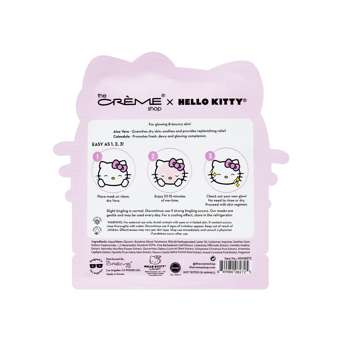The Crème Shop Hello Kitty Ready To Glow Essence Sheet Mask - Shop ...