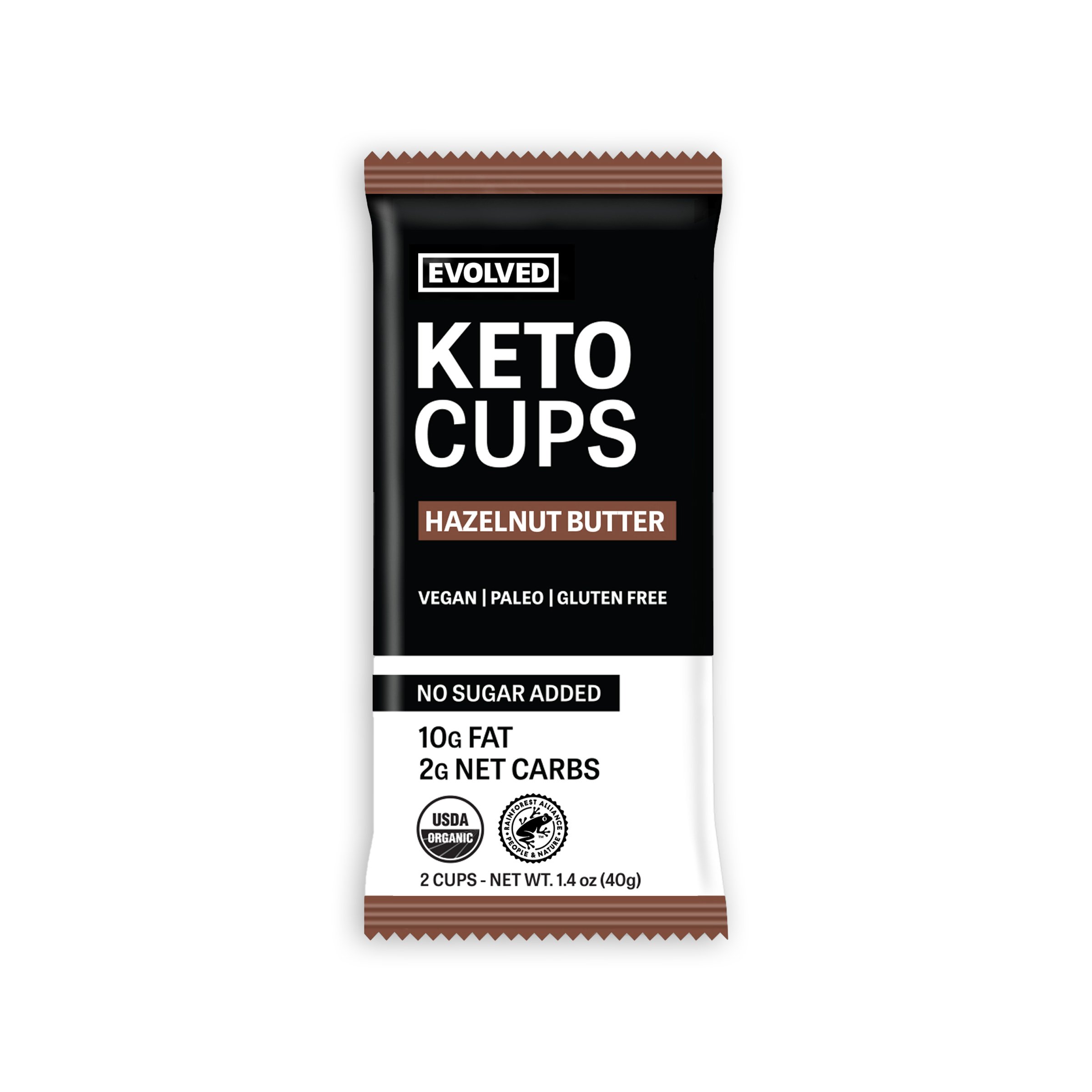 Evolved Hazelnut Butter Keto Cups - Shop Granola & snack bars at H-E-B