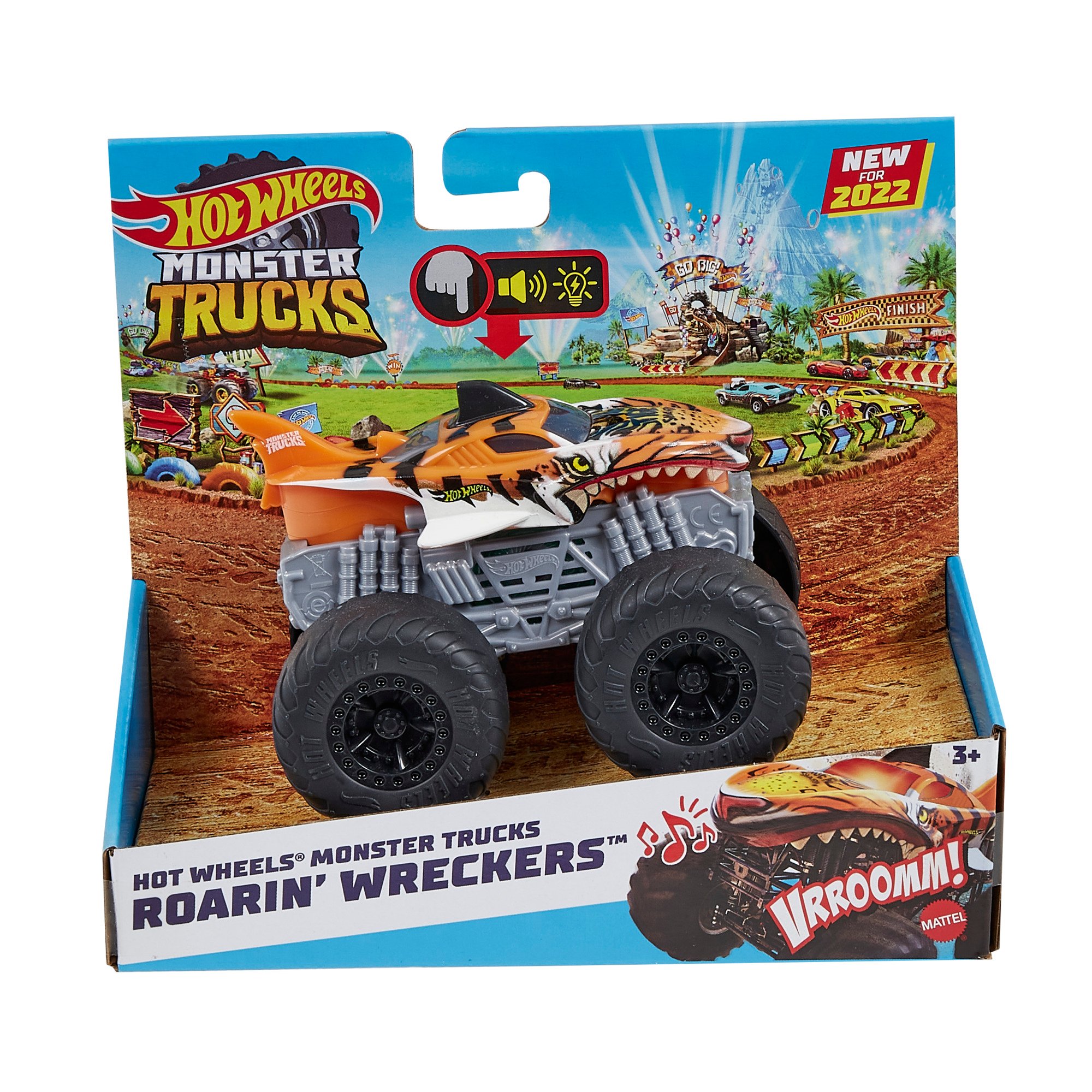 Hot Wheels Monster Truck Tiger Shark - Shop Toy vehicles at H-E-B