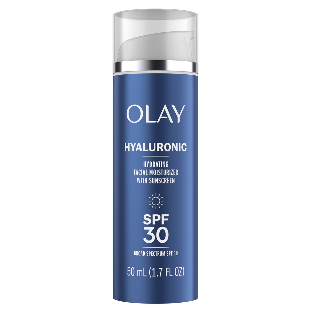 Olay Regenerist Hyaluronic + Peptide 24 Hydrating Moisturizer SPF 30 ...