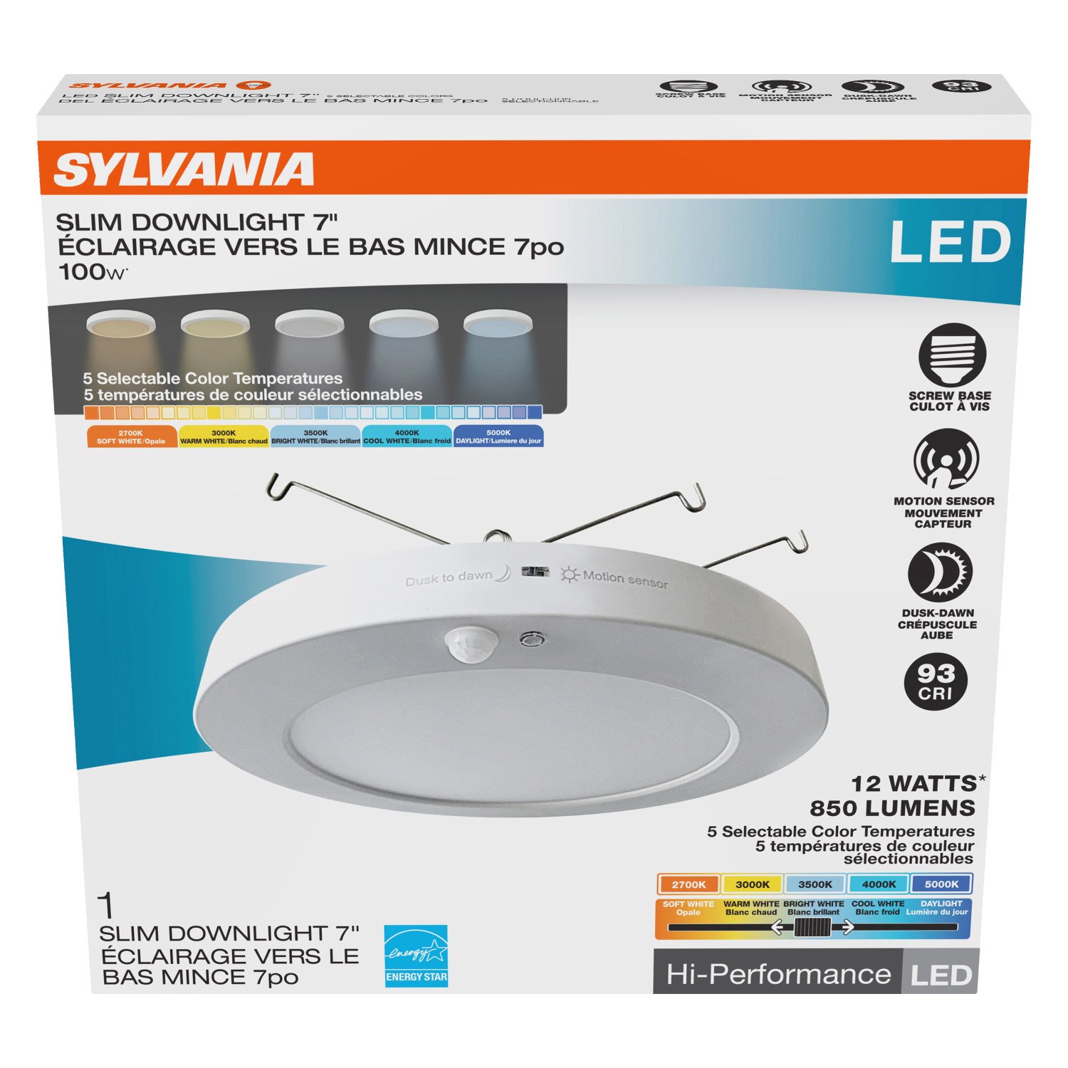 Sylvania LED 100-Watt 7" Slim Downlight - Shop Light bulbs at H-E-B