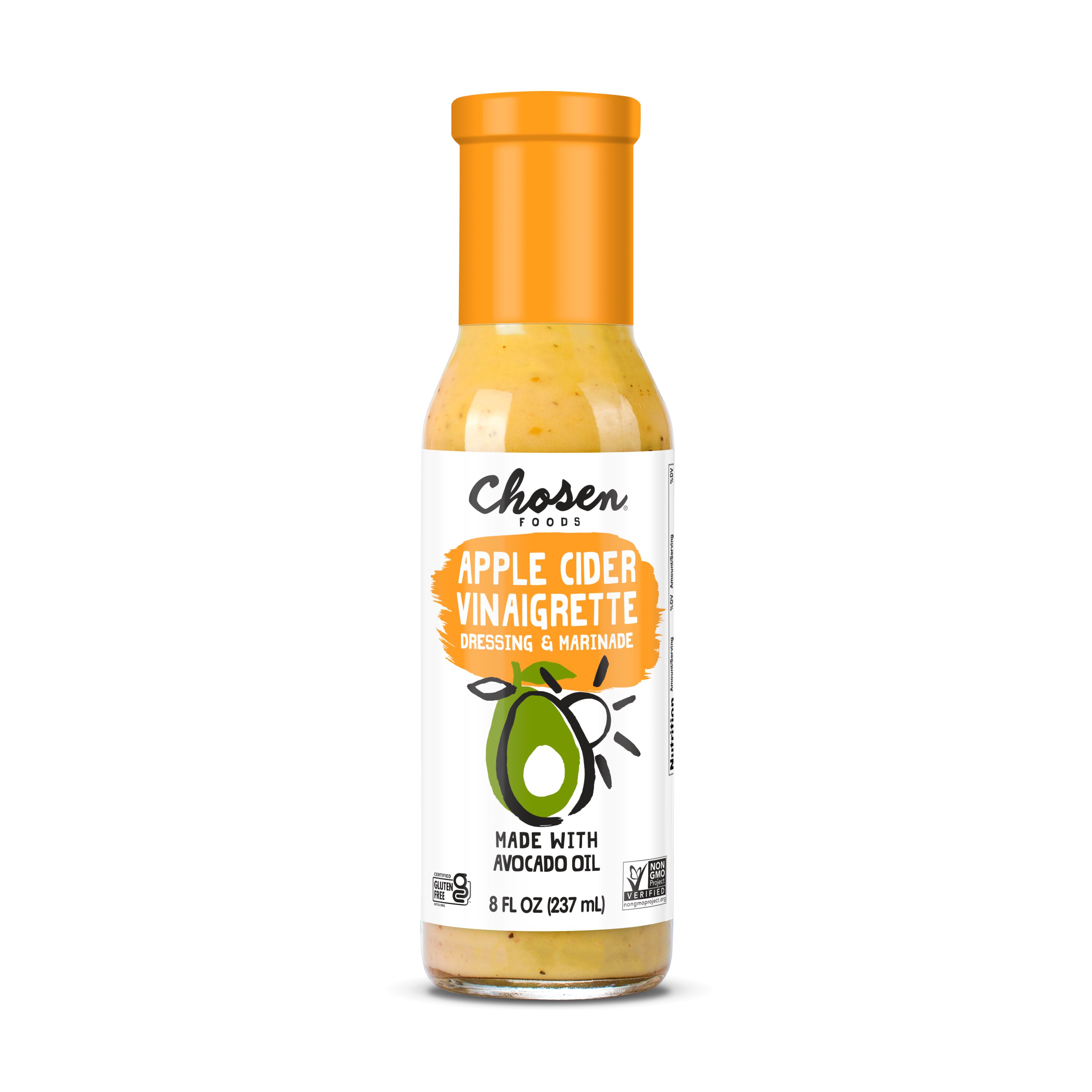 Chosen Foods Apple Cider Vinaigrette Dressing and Marinade - Shop Salad ...