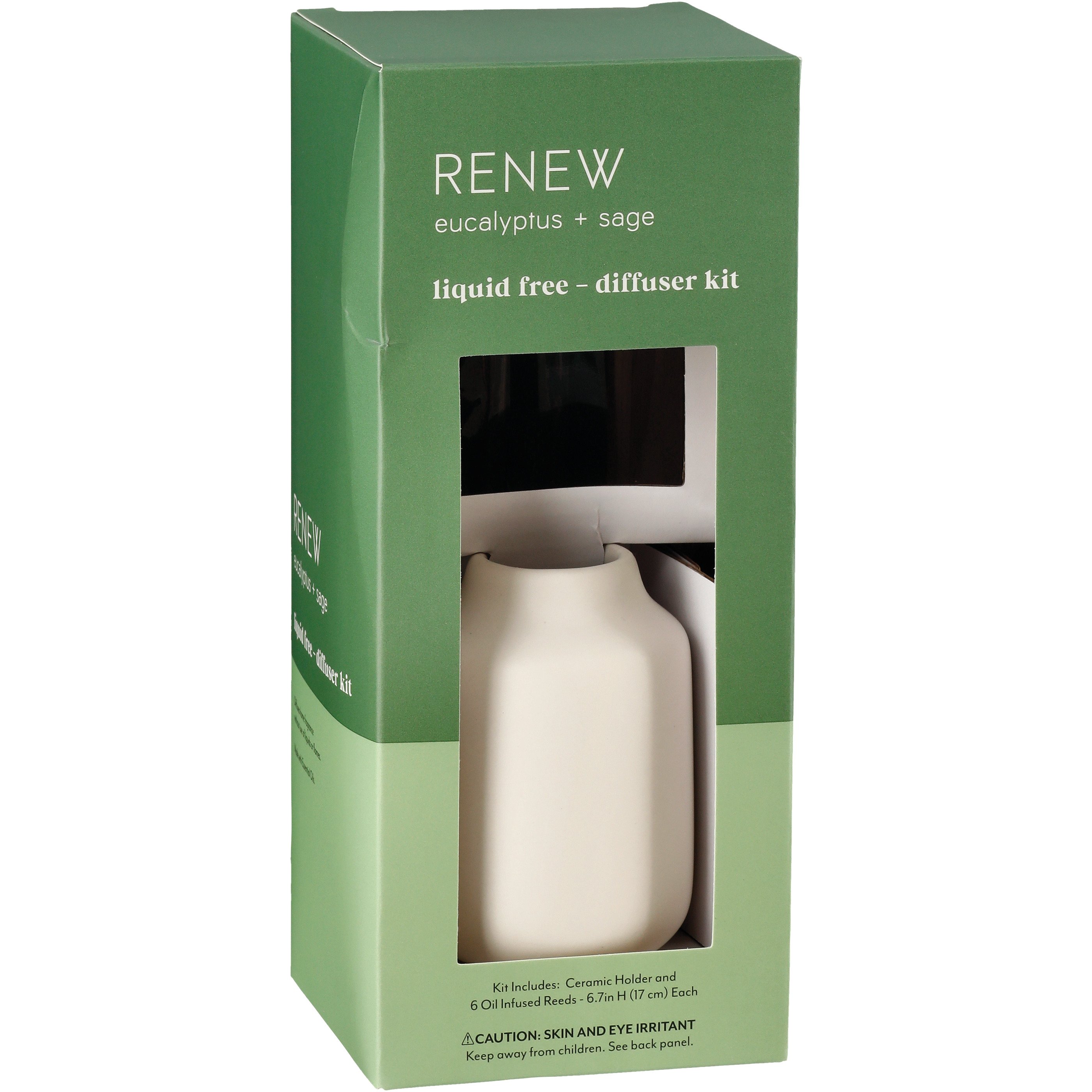 Destination Holiday Renew Scented Diffuser Kit - Eucalyptus + Sage ...