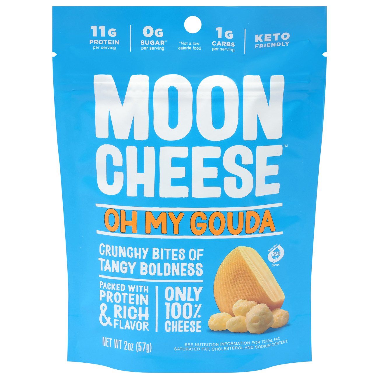 Moon Cheese Oh My Gouda Crunchy Bites - Shop Granola & snack bars at H-E-B