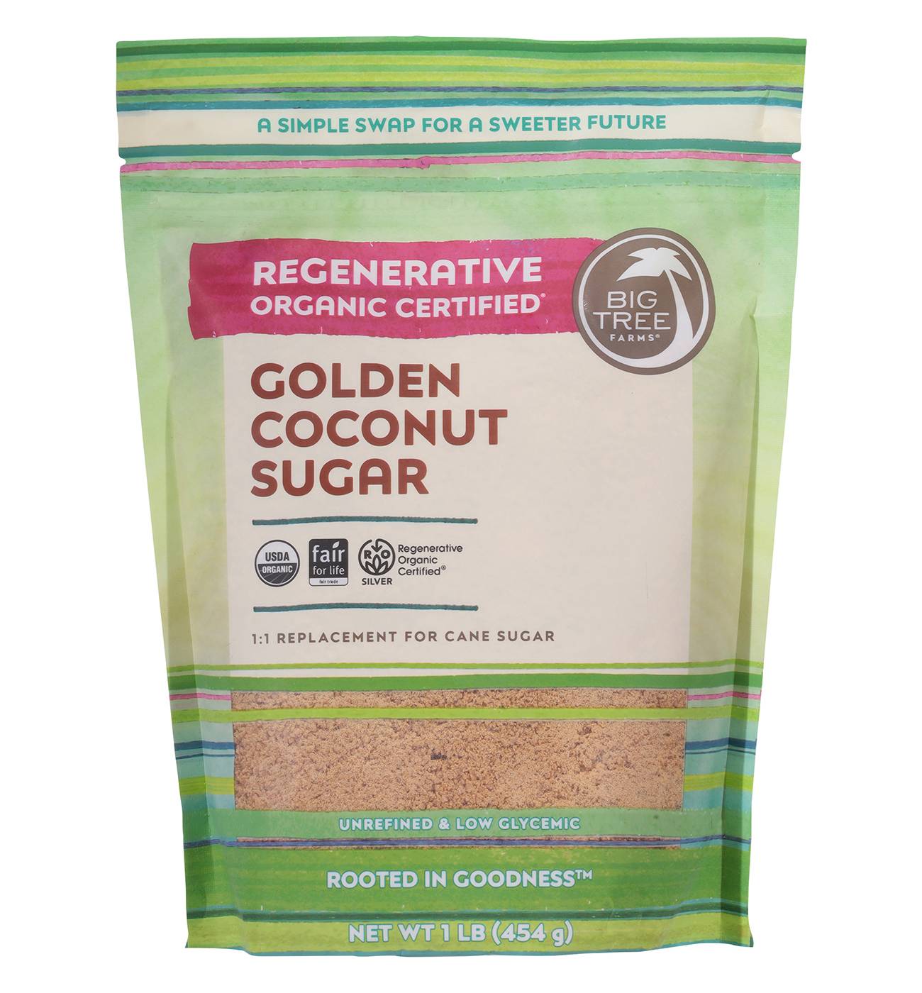 Big Tree Farms Regenerative Organic Golden Coconut Sugar - Shop Sugar ...