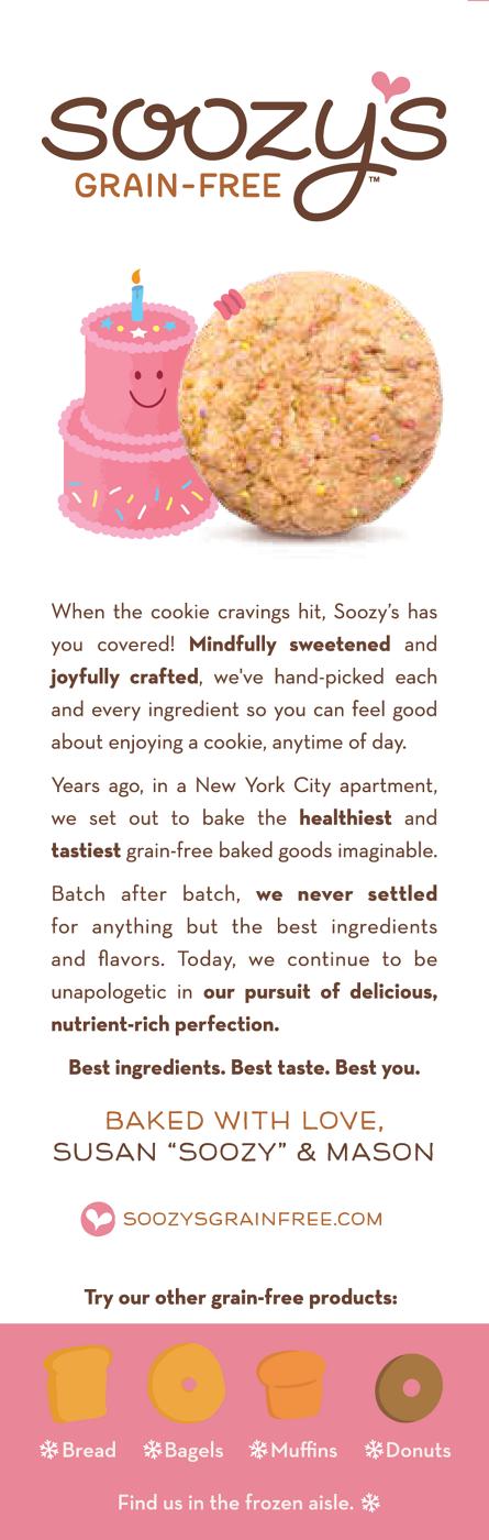 Soozy's Grain-Free Birthday Cake Cookies - Shop Cookies at H-E-B