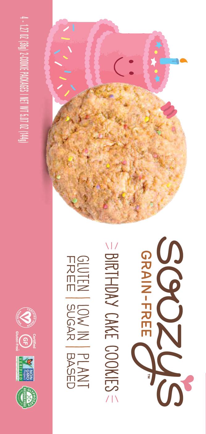 Soozy's Grain-Free Birthday Cake Cookies - Shop Cookies at H-E-B