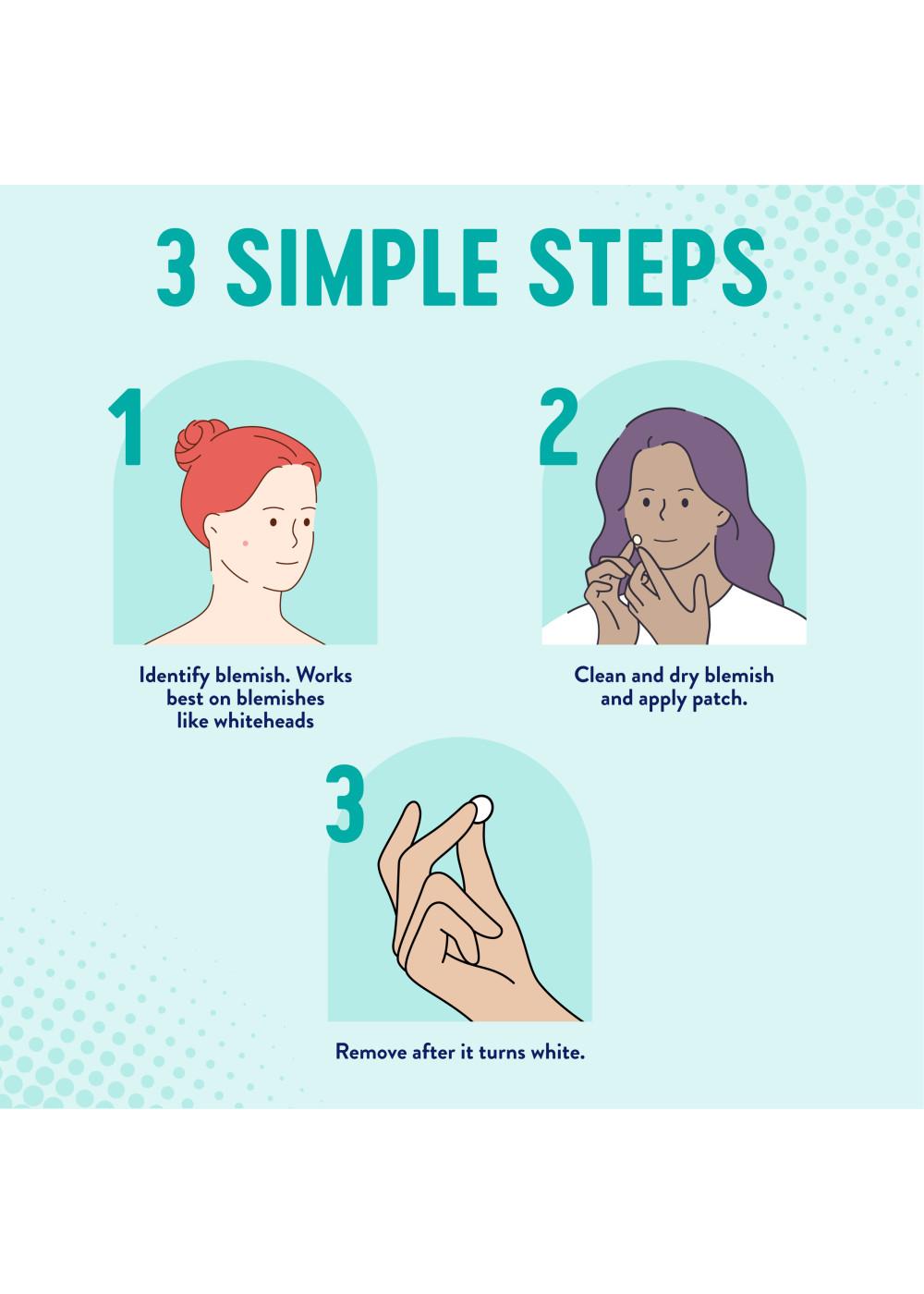 Bioré Hydrocolloid Blemish Patches - Shop Facial cleansers & scrubs at ...