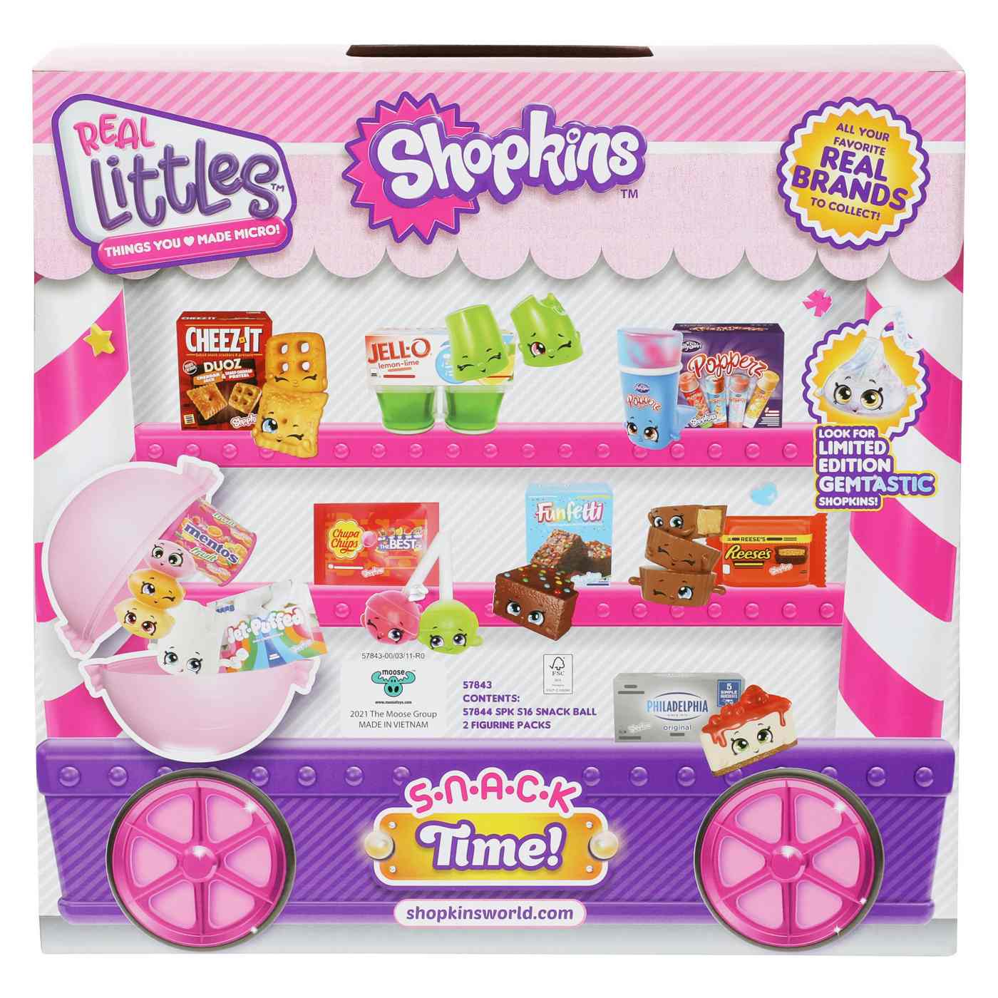 Real Littles Shopkins Snack Time Mystery Capsule - Shop Action figures ...