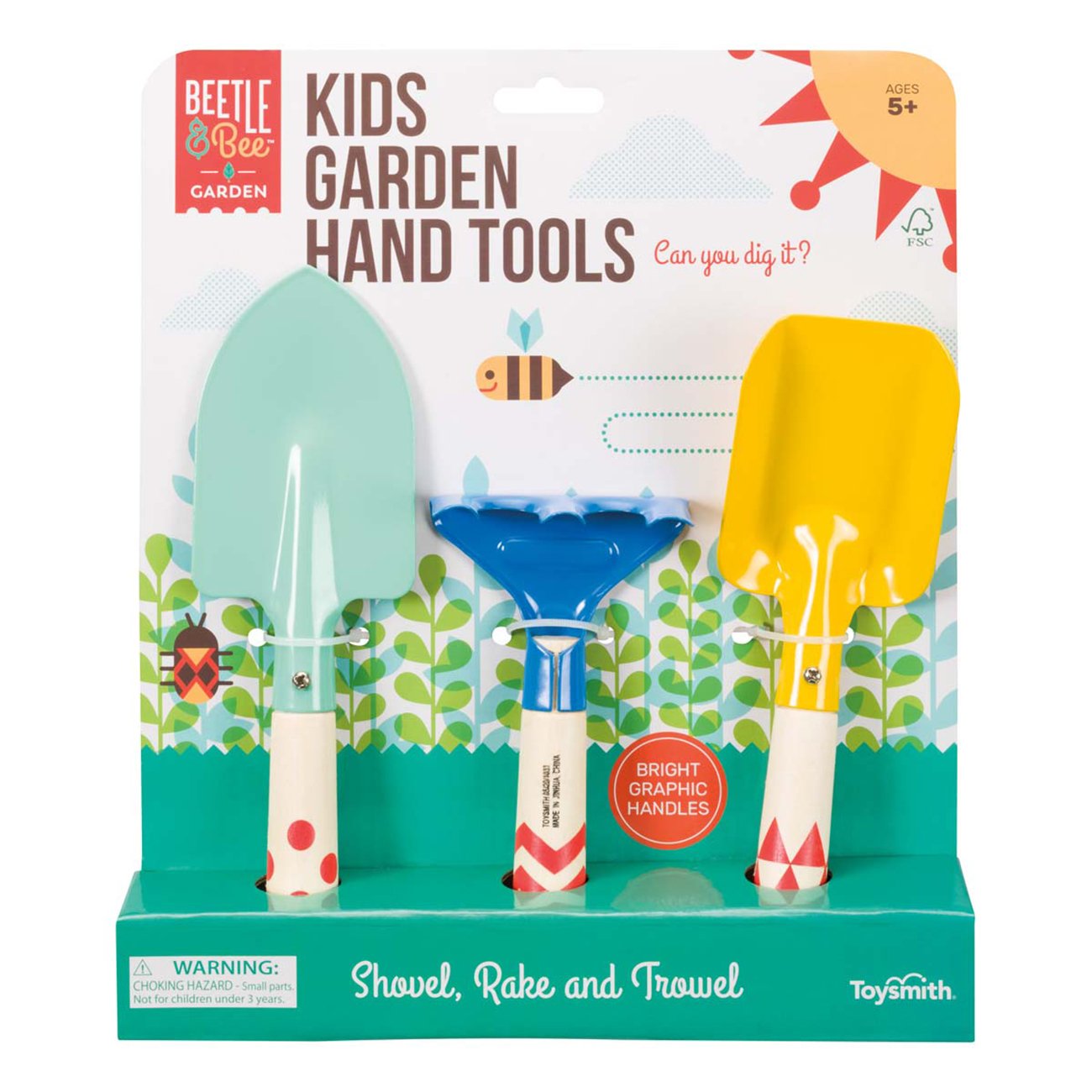 Beetle & Bee Garden 3 Assorted Kids Garden Hand Tools - Shop Garden ...