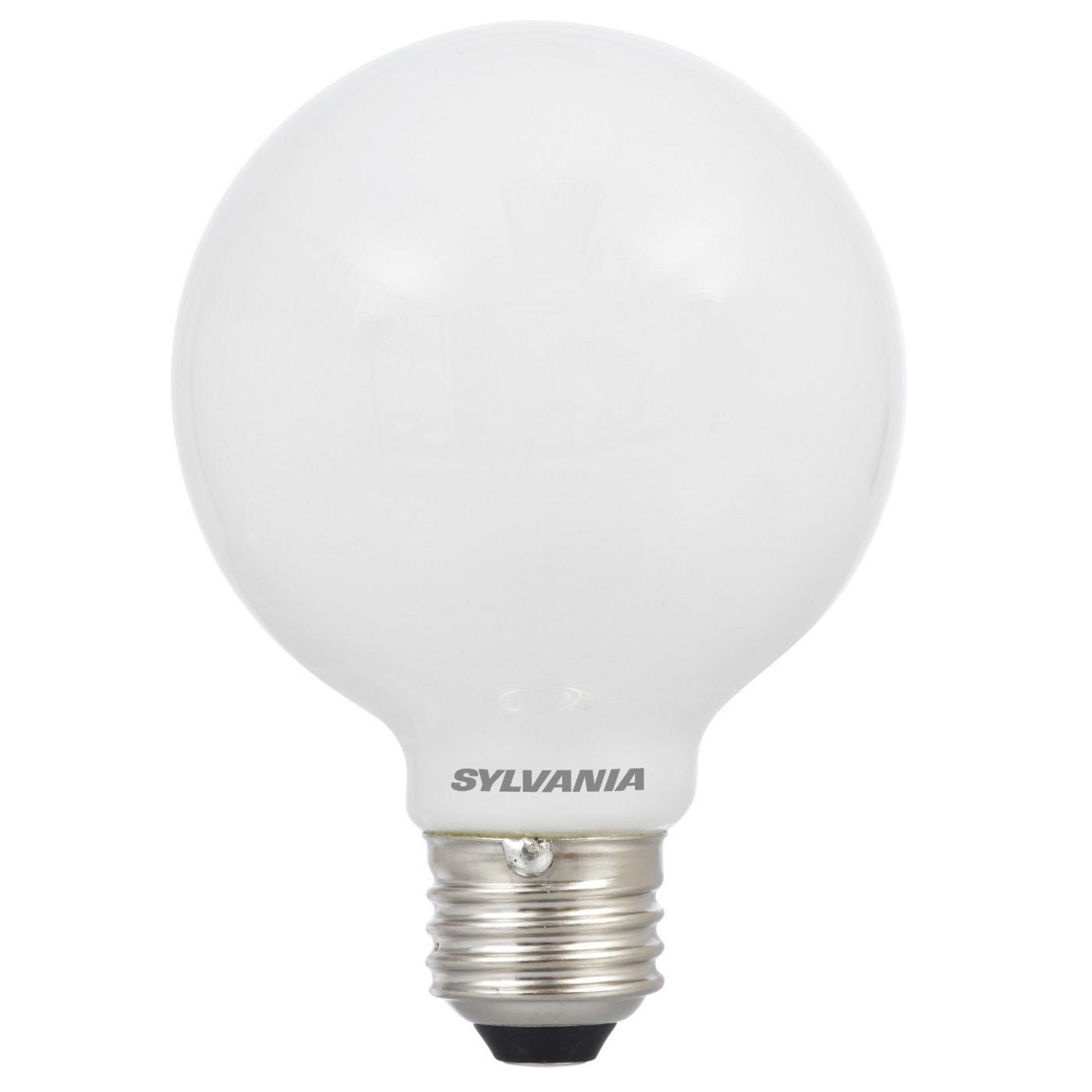 Sylvania ECO G25 40-Watt Frosted LED Light Bulbs - Soft White - Shop ...