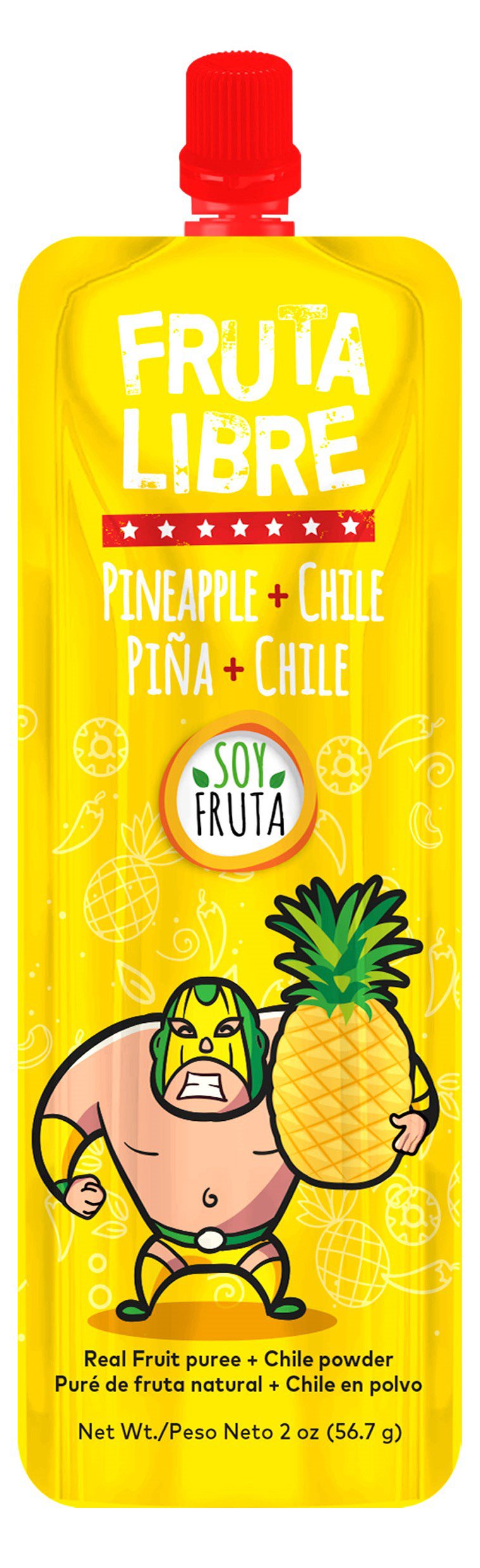 Fruta Libre Pineapple & Chile Fruit Puree - Shop Tropical & specialty ...