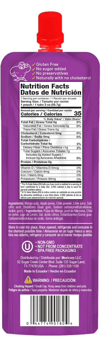 Fruta Libre Mango & Chile Fruit Puree - Shop Tropical & specialty at H-E-B