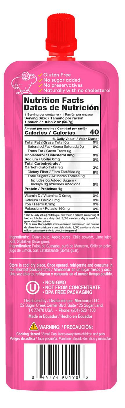 Fruta Libre Guava & Chile Fruit Puree - Shop Tropical & specialty at H-E-B