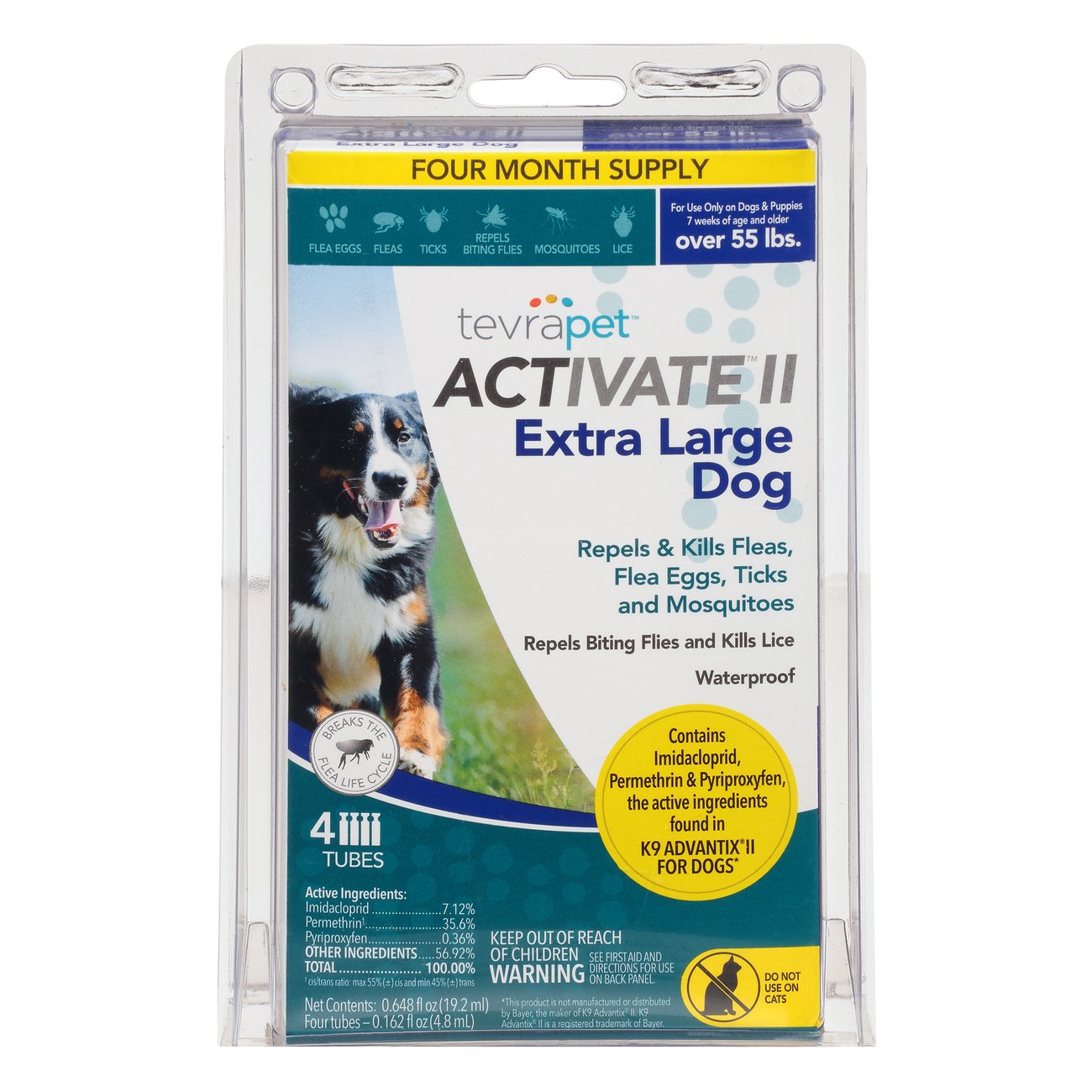 Tevra Pet Activate II for Extra Large Dogs Over 55 lbs - Shop Dogs at H-E-B