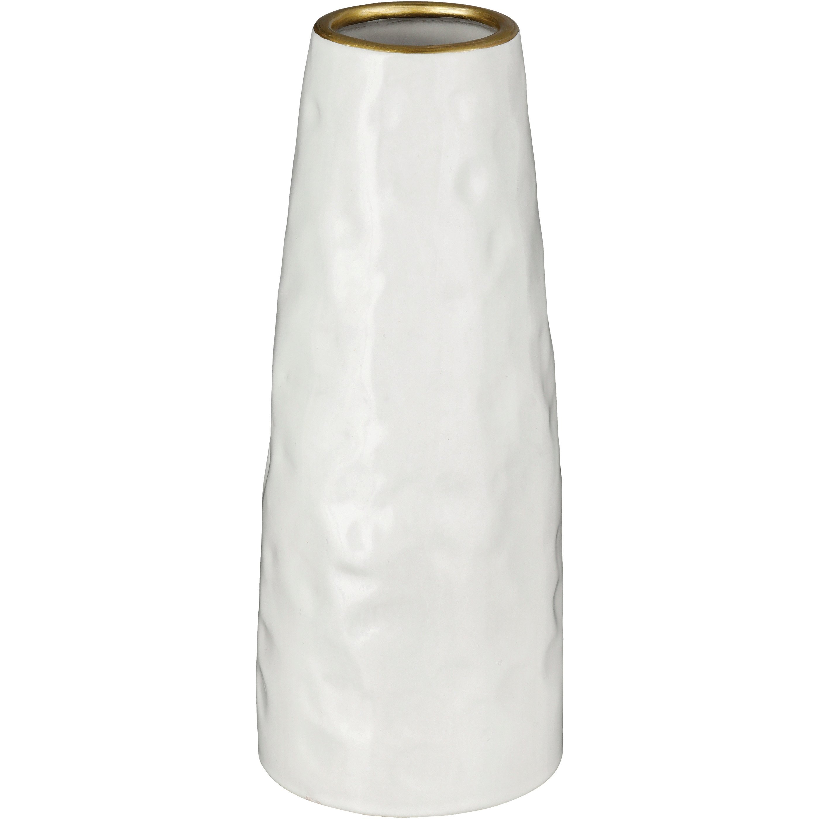 Destination Holiday Gold Trim Ceramic Valentine Vase - Shop Seasonal ...