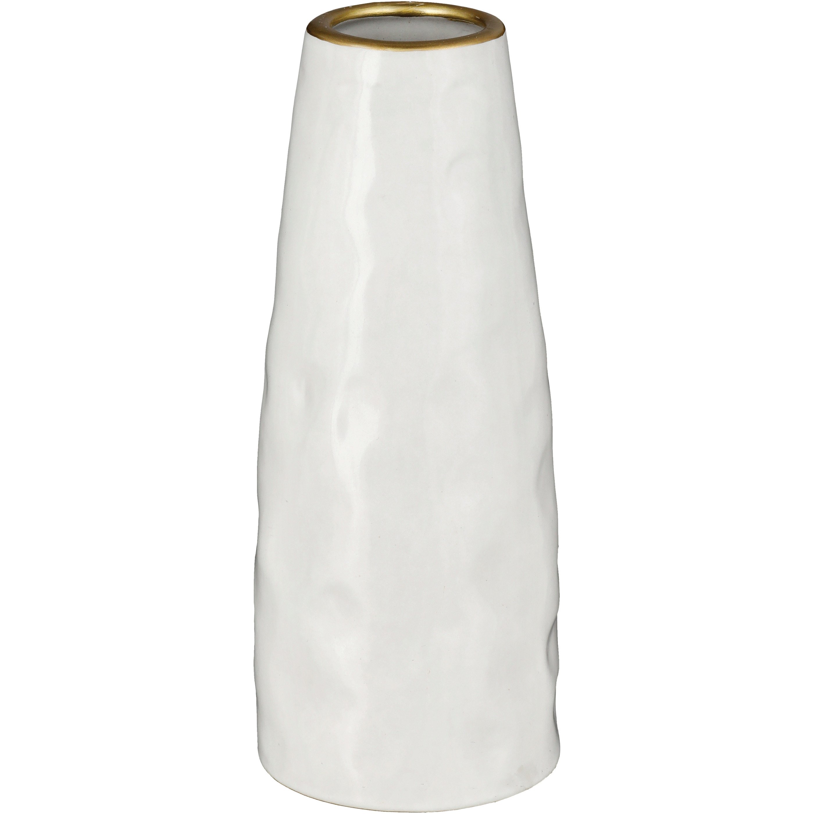 Destination Holiday Gold Trim Ceramic Valentine Vase - Shop Seasonal ...
