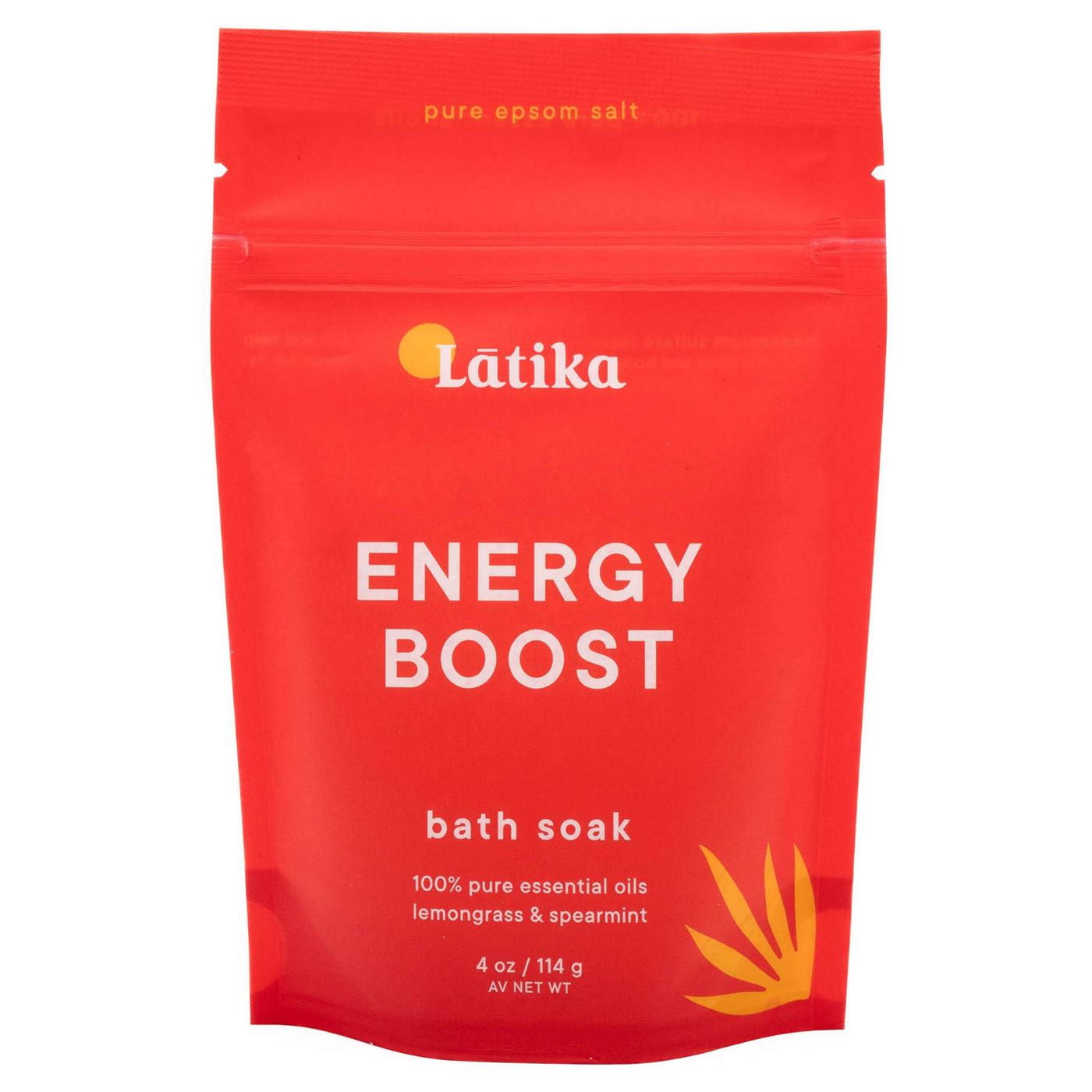 Latika Body Essentials Energy Boost Salt Bath Soak with Pure Essential Oils - Shop Bubble bath ...