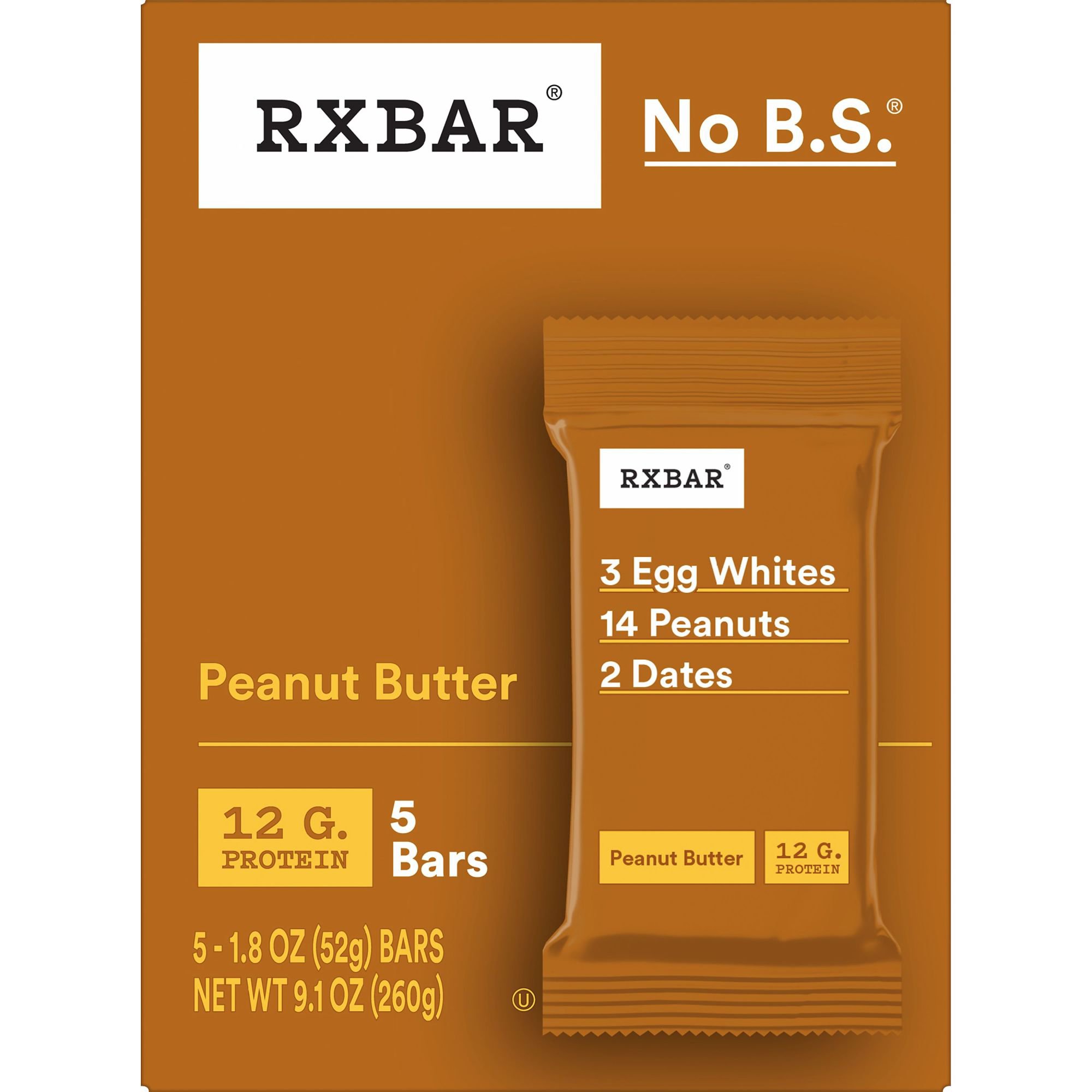RXBAR 12g Protein Bars - Peanut Butter - Shop Granola & snack bars at H-E-B
