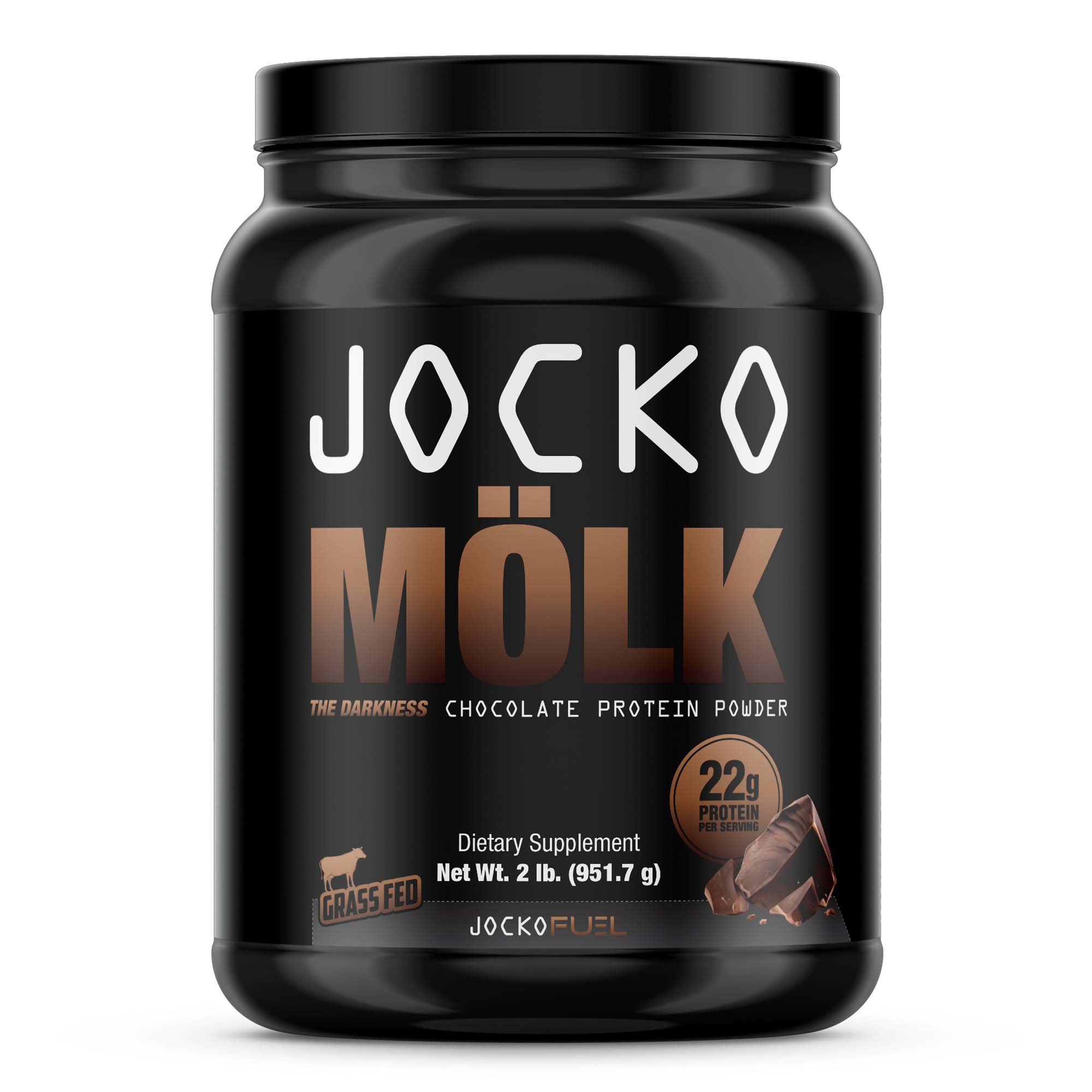 Jocko Molk The Darkness Protein Powder - Chocolate - Shop Diet ...