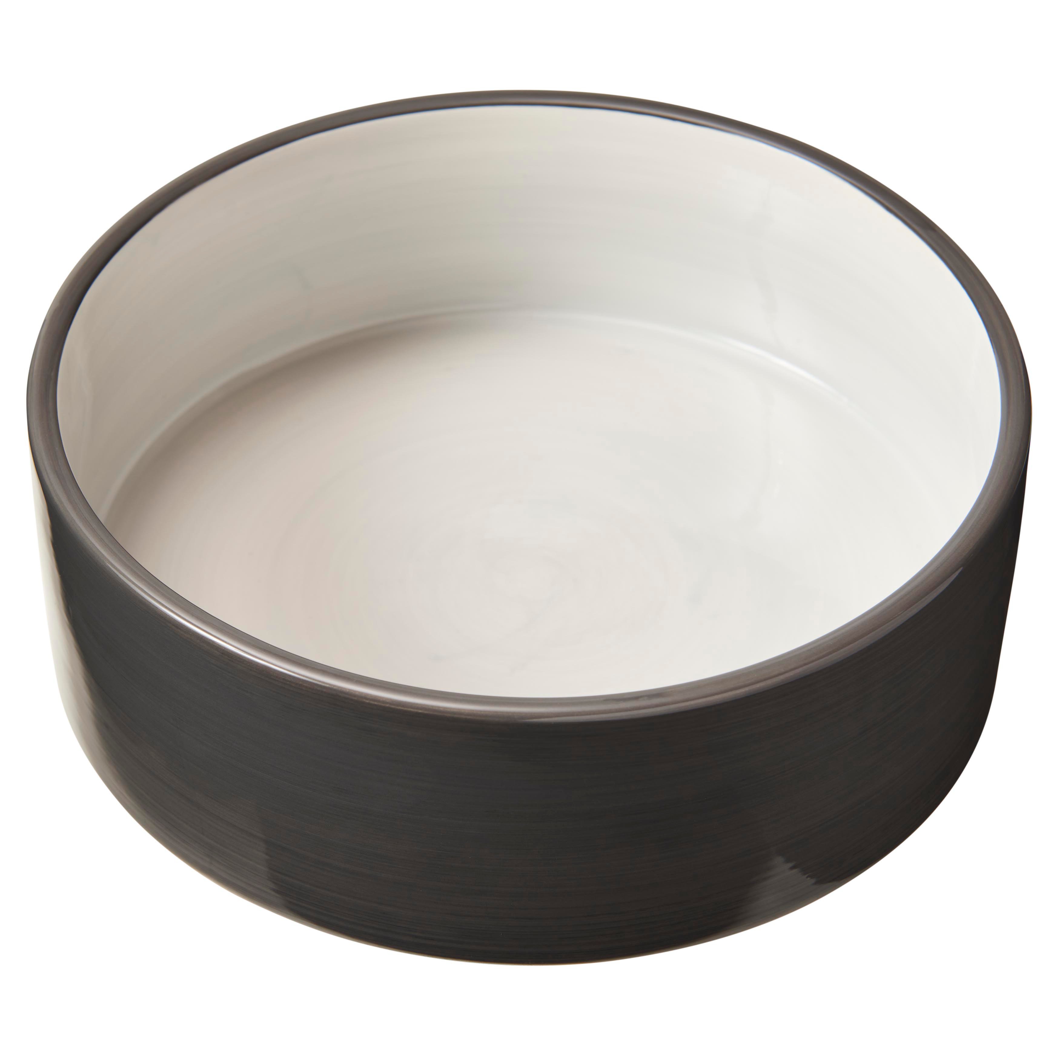 Spot 7 Inch Two Tone Gray Dog Bowl - Shop Bowls & automatic feeders at ...