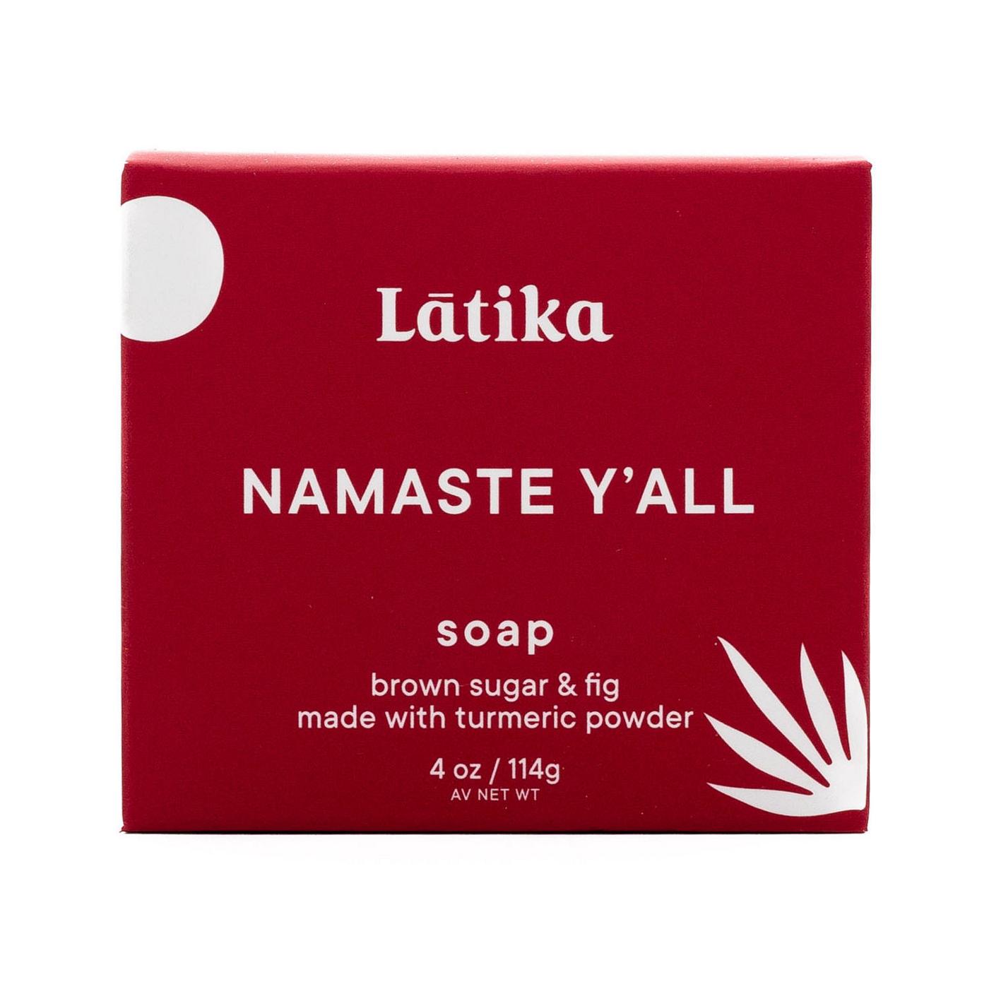 Latika Body Essentials Soap Namaste Y'all - Shop Hand & bar soap at H-E-B